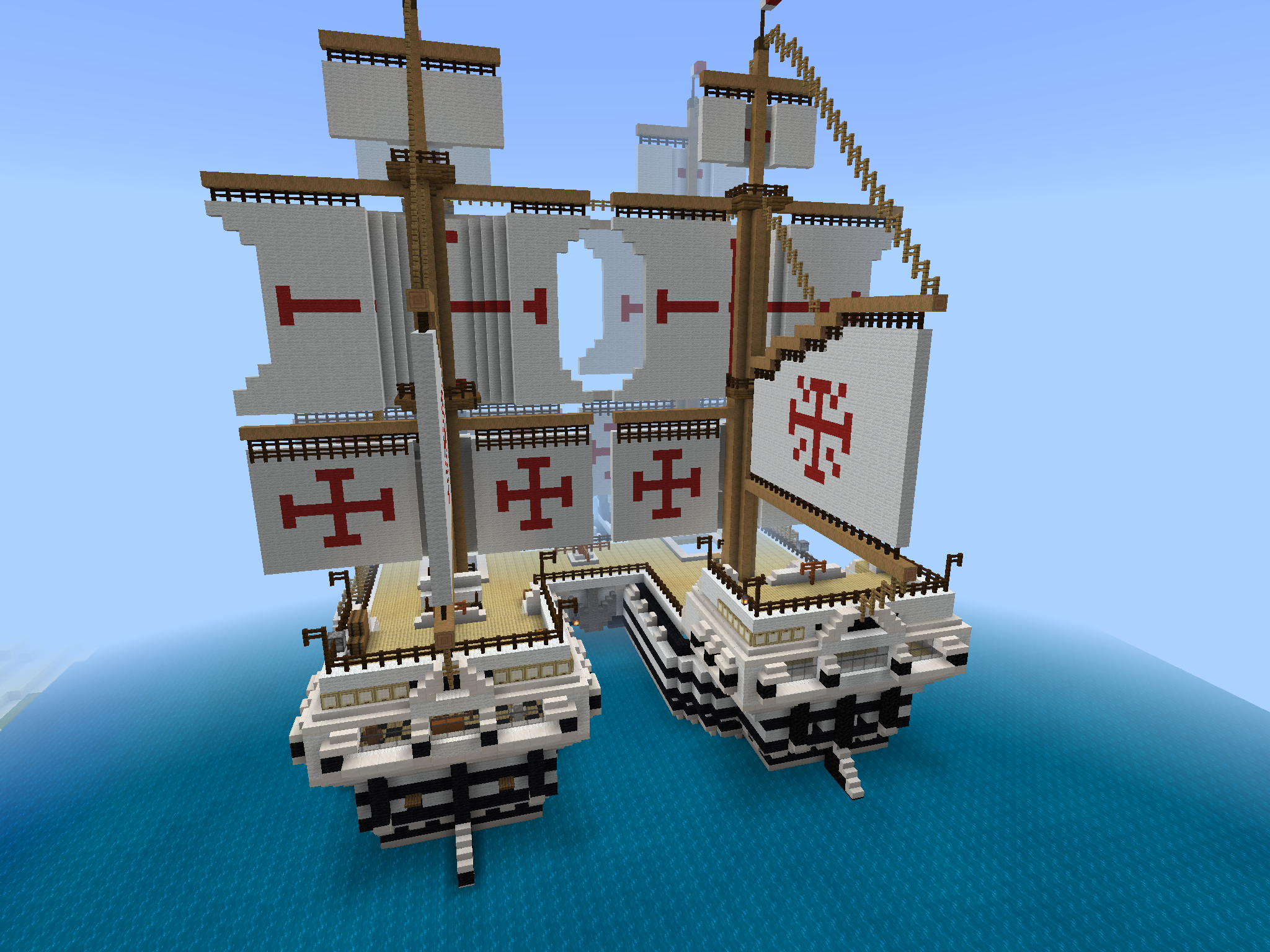 Minecraft - Atlas Class Duel Frigate : 6 Steps - Instructables