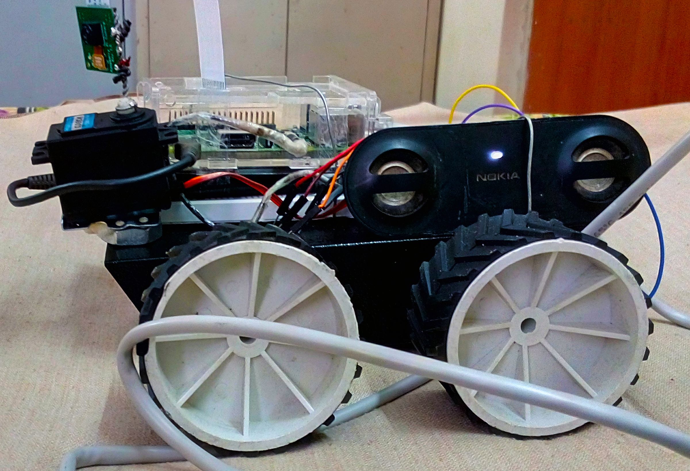 Raspberr Pi Robot- a Hybrid Robot With Advance Features : 7 Steps ...