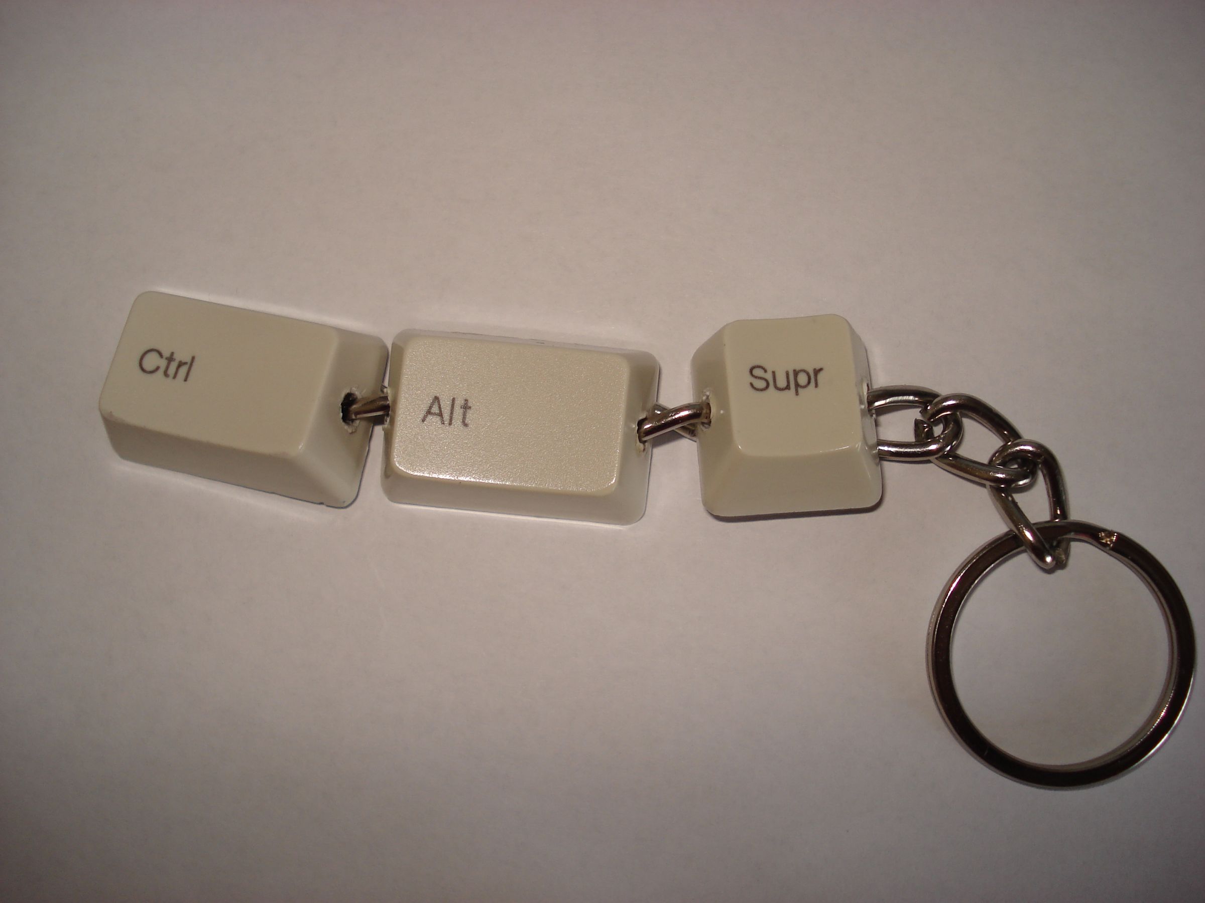 Geek Keychain : 3 Steps - Instructables
