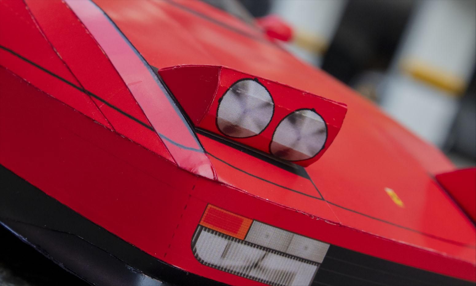 Ferrari Testarossa DIY Paper-Craft - Instructables