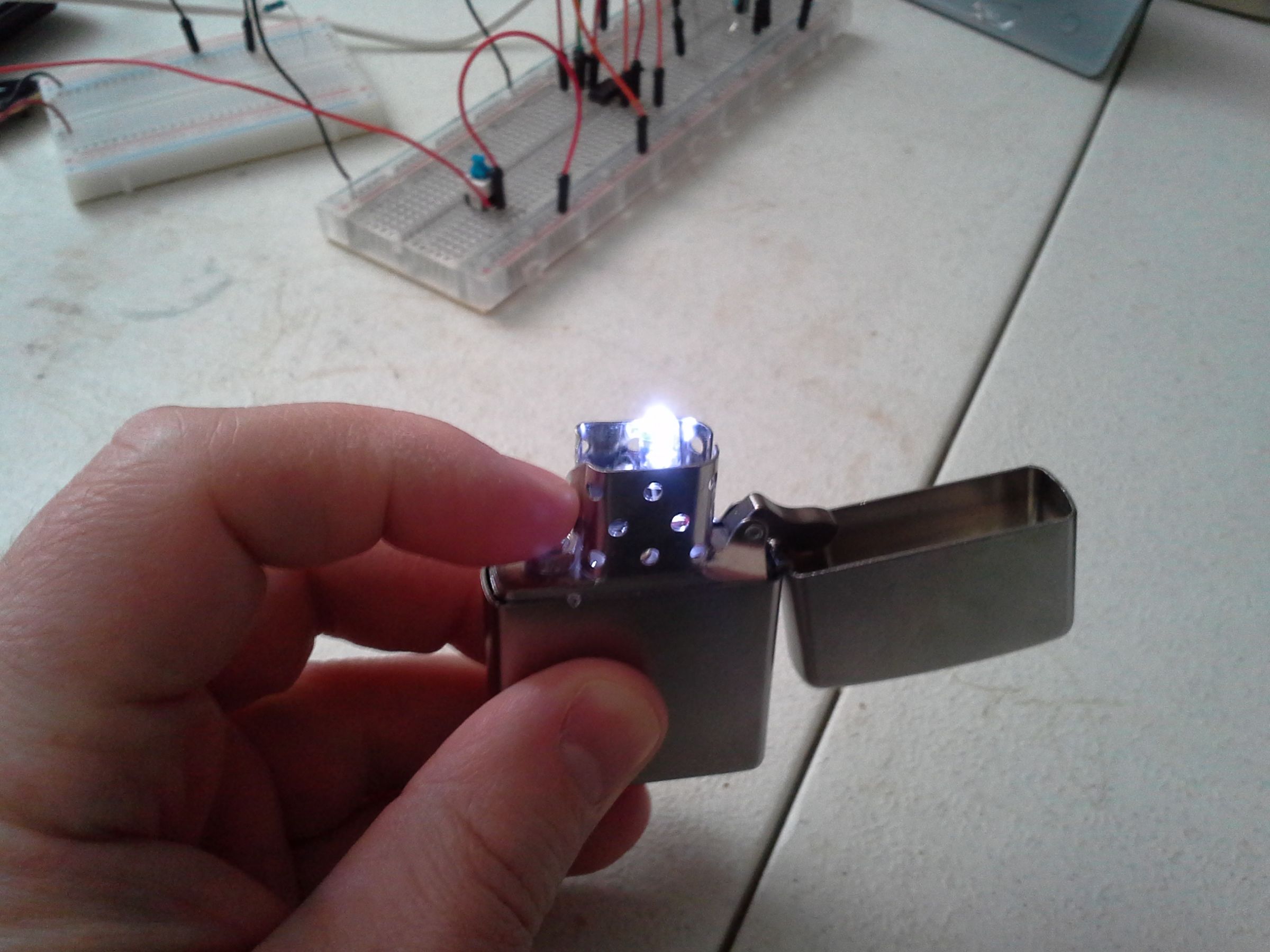 Rechargeable Zippo LED Flashlight : 6 Steps - Instructables