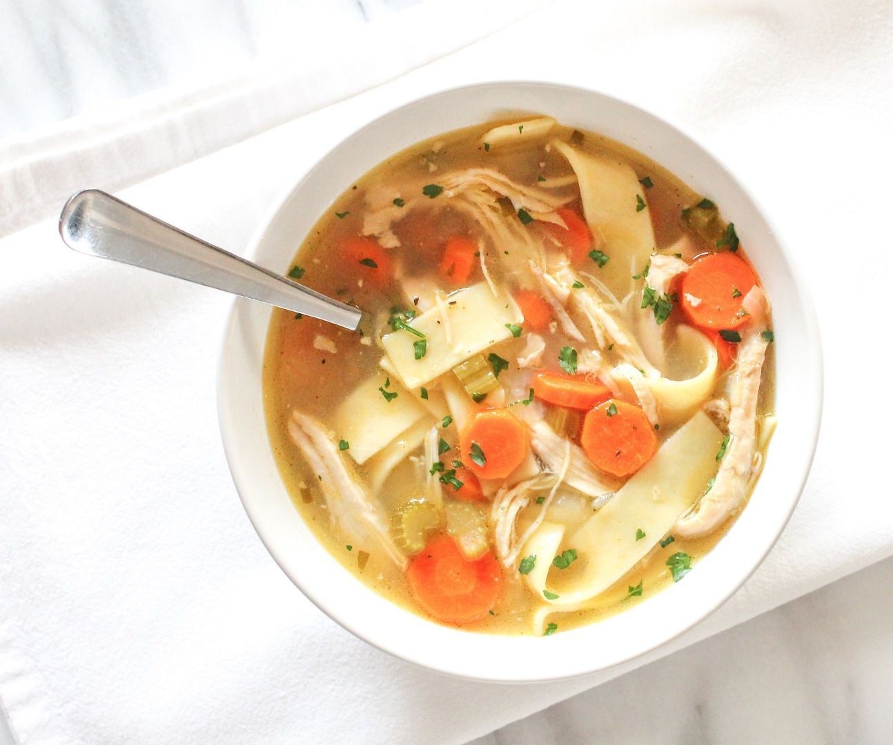Pressure Cooker Chicken Noodle Soup : 7 Steps (with Pictures ...