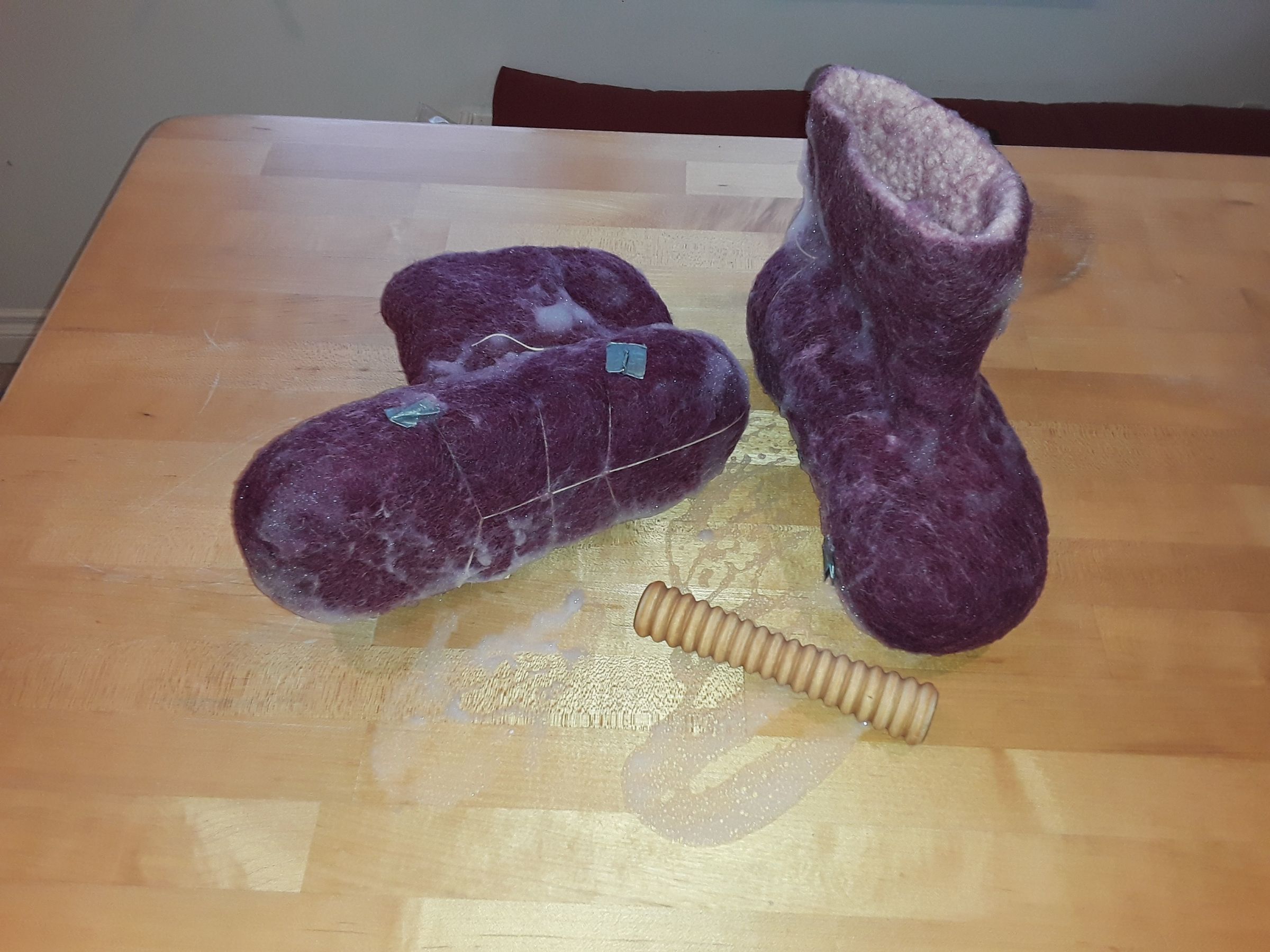 Felted Wool Booties : 8 Steps (with Pictures) - Instructables