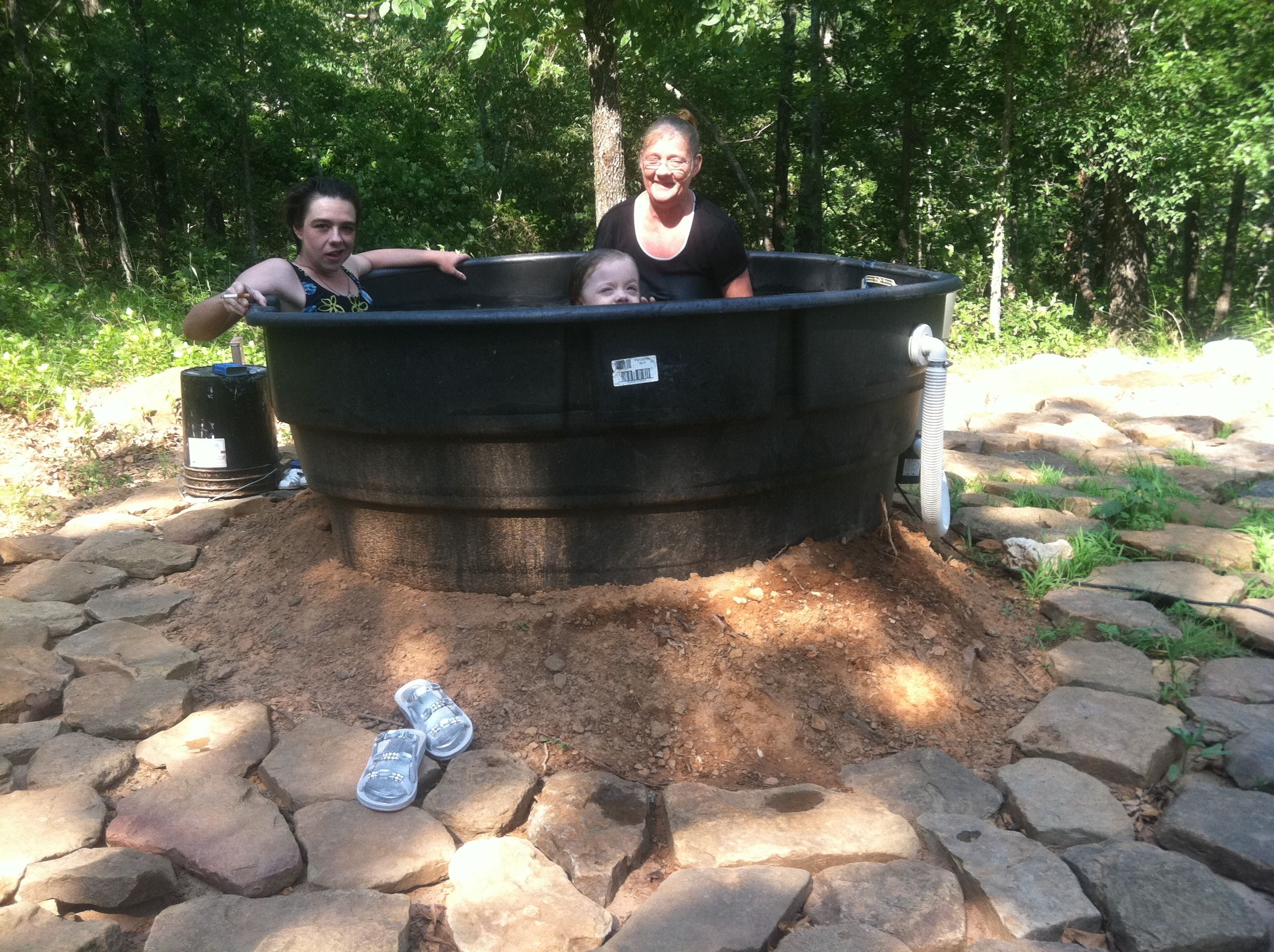 Redneck Outdoor Tub : 6 Steps (with Pictures) - Instructables