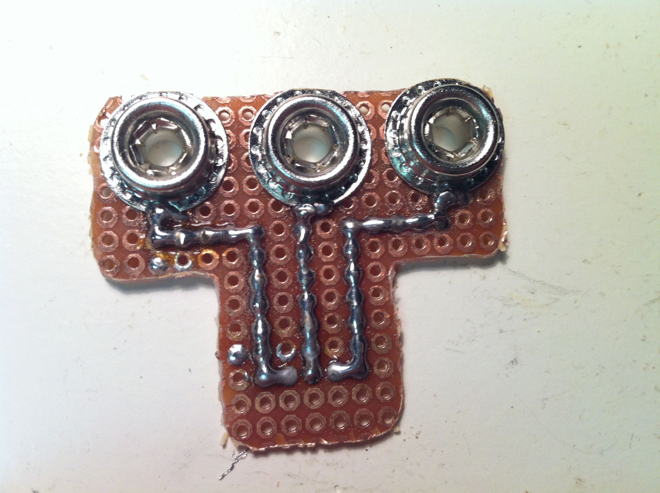 Making Fabric to PCB Â SnapBricksâ : 8 Steps - Instructables