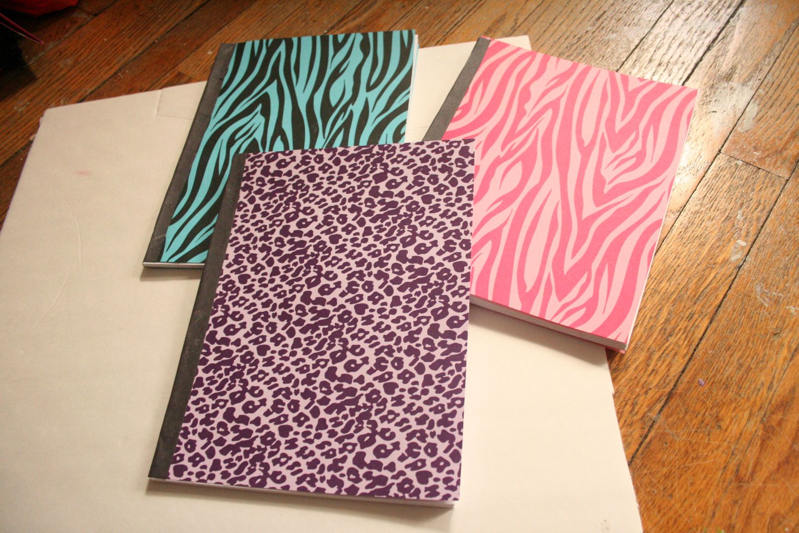Wild Animal Print Notebooks : 5 Steps (with Pictures) - Instructables