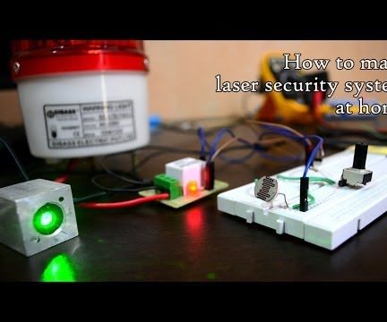 Laser Security System for Home - Instructables