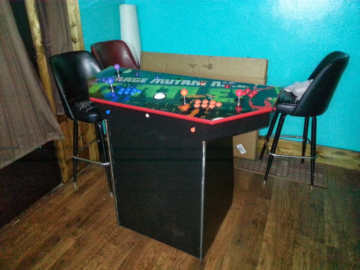 4-Player Pedestal Arcade Cabinet for MAME : 32 Steps (with Pictures ...