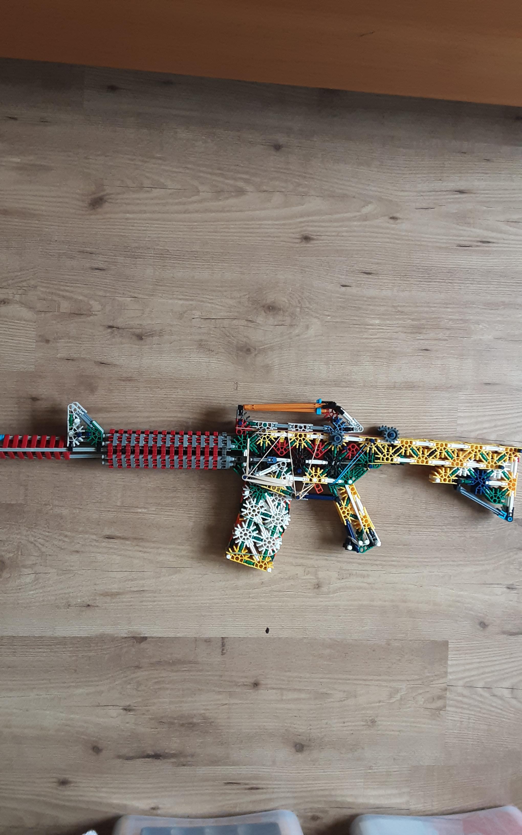 Knex M4A1 / M4 Carbine Assualt Rifle : 8 Steps - Instructables