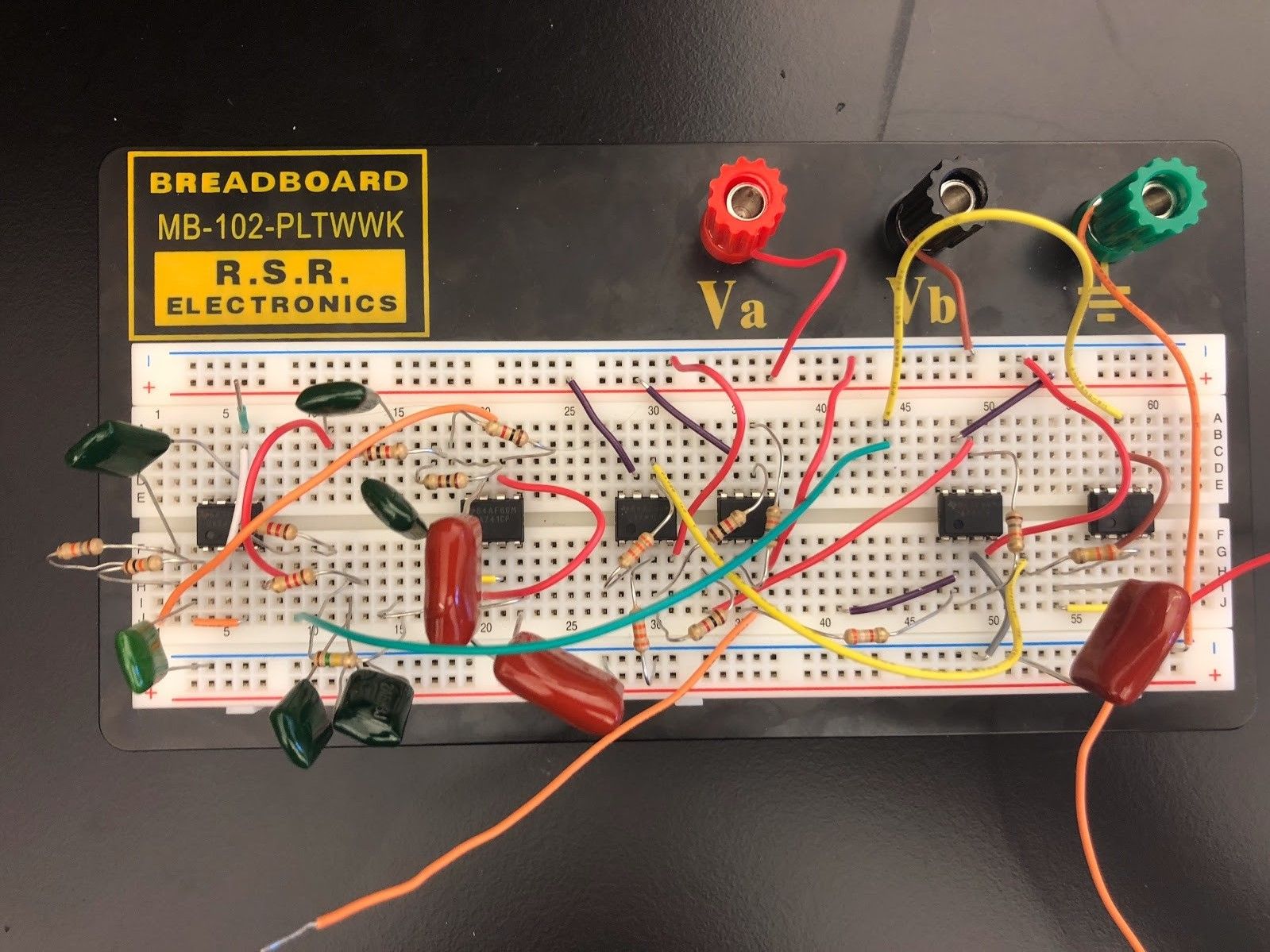 ECG Circuit and Heart Rate Digital Waveform Monitor : 11 Steps ...