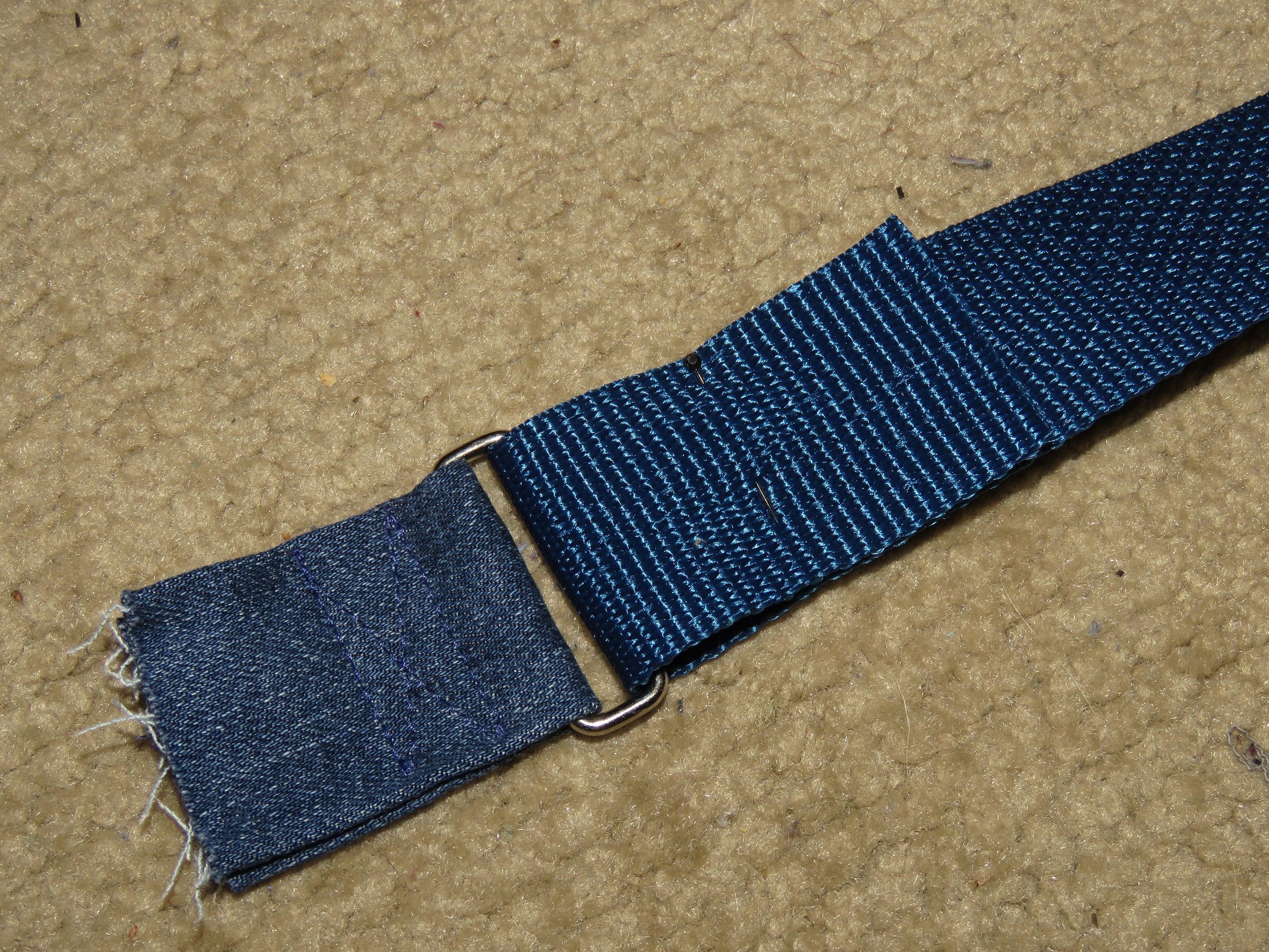 Adjustable Strap Messenger Bag With Upcycled Denim : 16 Steps (with ...