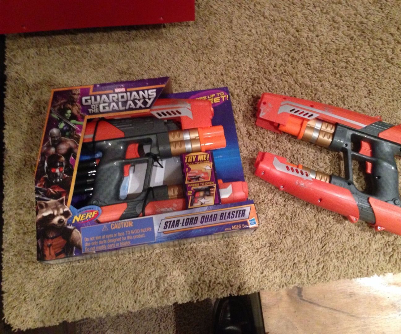 Turning a Nerf Gun Into a Star Lord Blaster : 4 Steps - Instructables