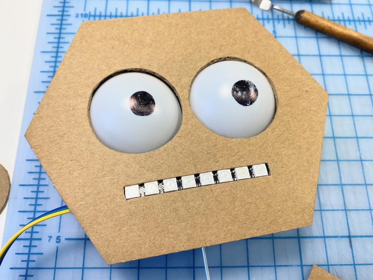 "High-Fivey" the Cardboard Micro:bit Robot : 18 Steps (with Pictures ...