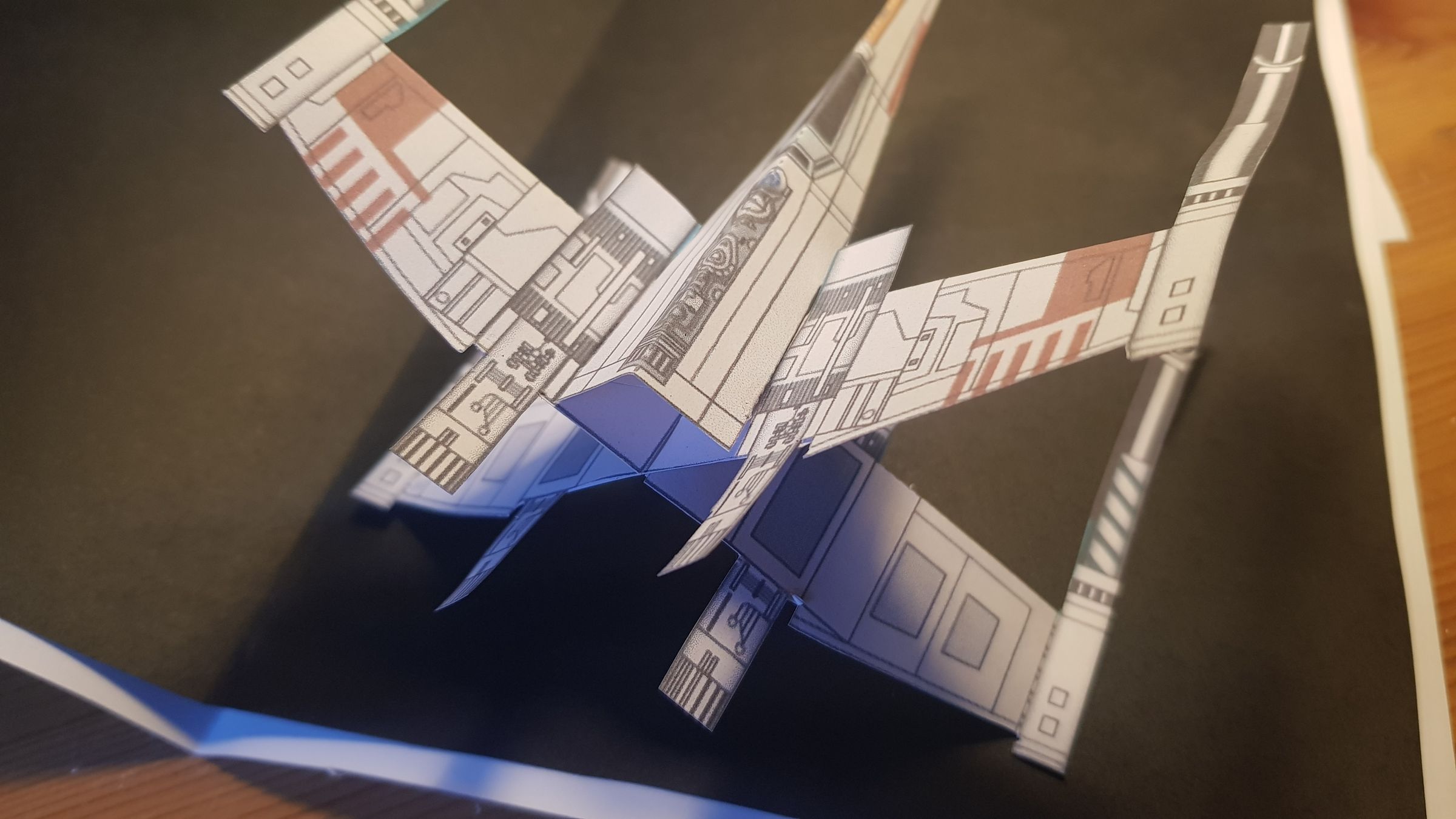 Pop Up X-Wing Card : 4 Steps - Instructables