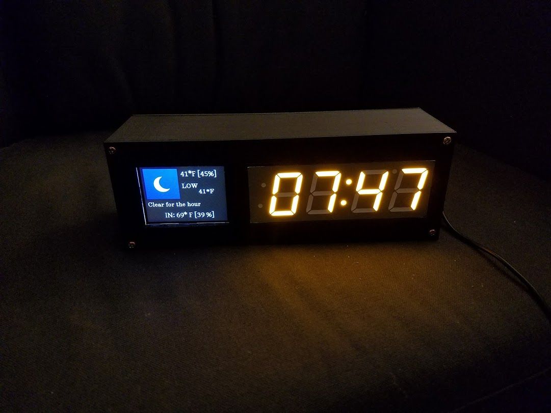 Weather Clock : 15 Steps (with Pictures) - Instructables