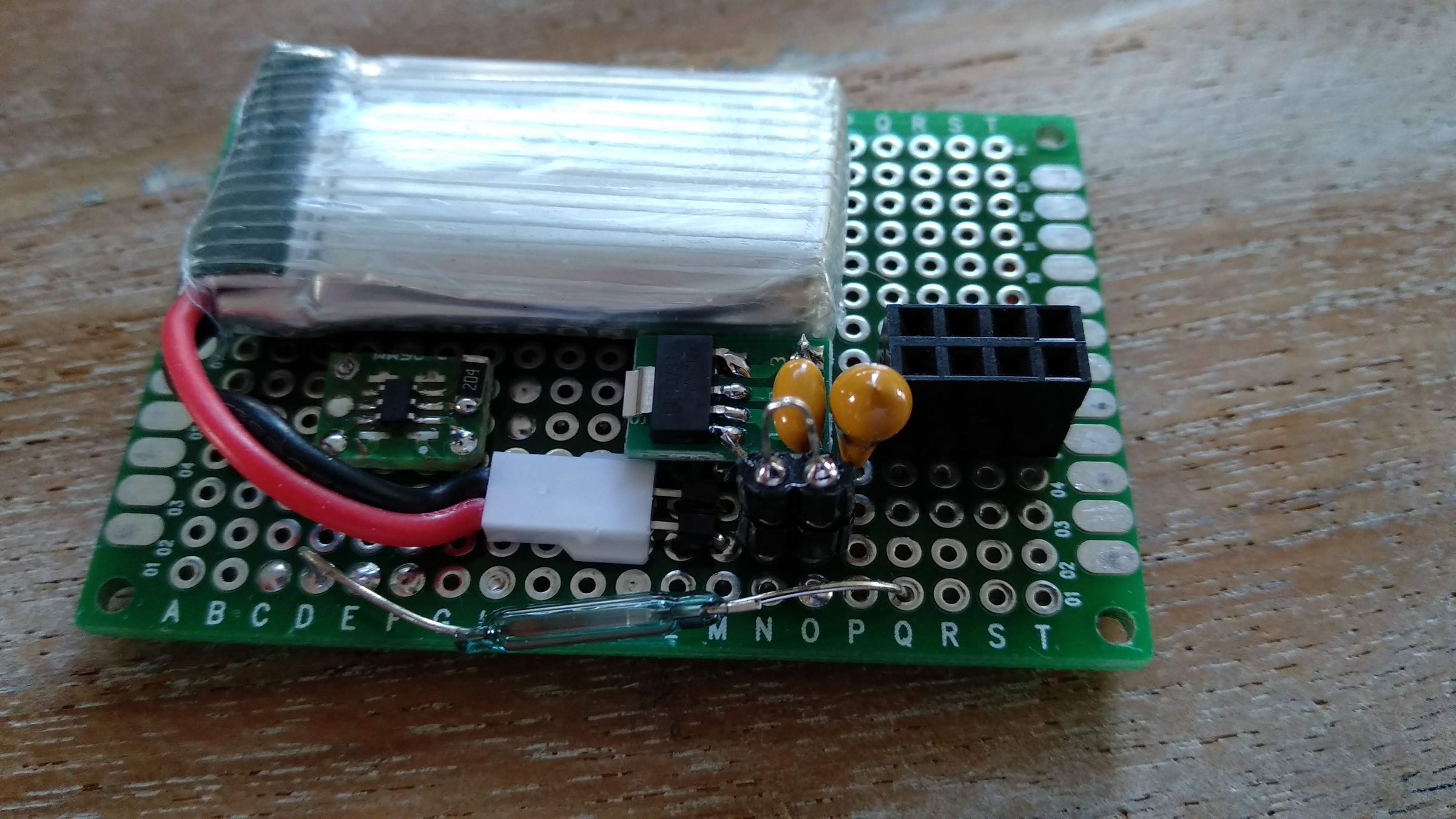 Battery Powered Door Sensor With Home Automation Integration, WiFi and ...
