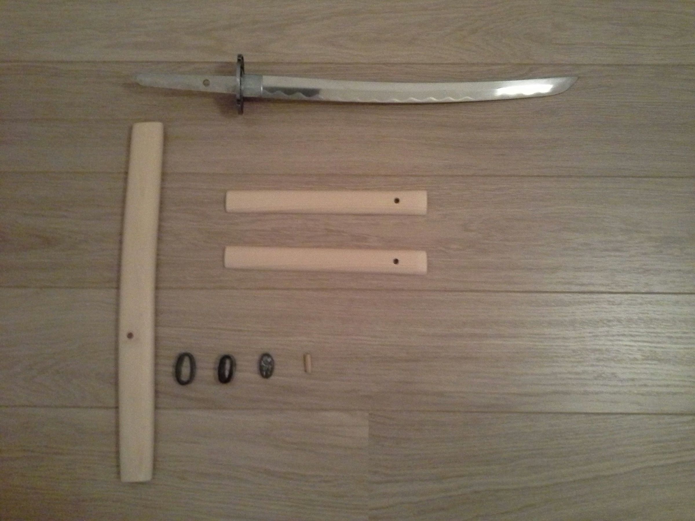 Woodwork of a Samurai Sword : 3 Steps - Instructables