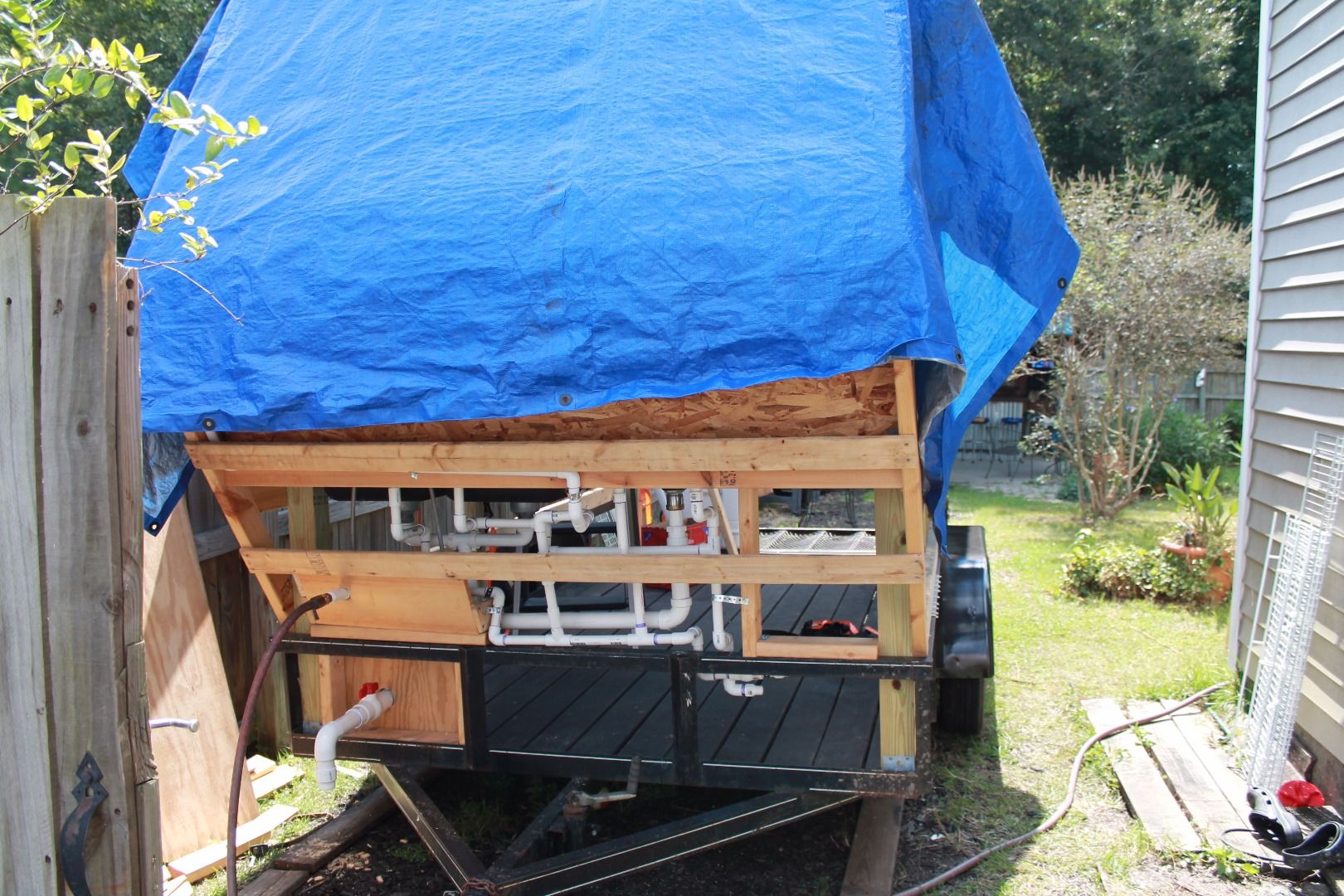 Building a Competition BBQ Trailer or Food Vending Trailer : 21 Steps ...