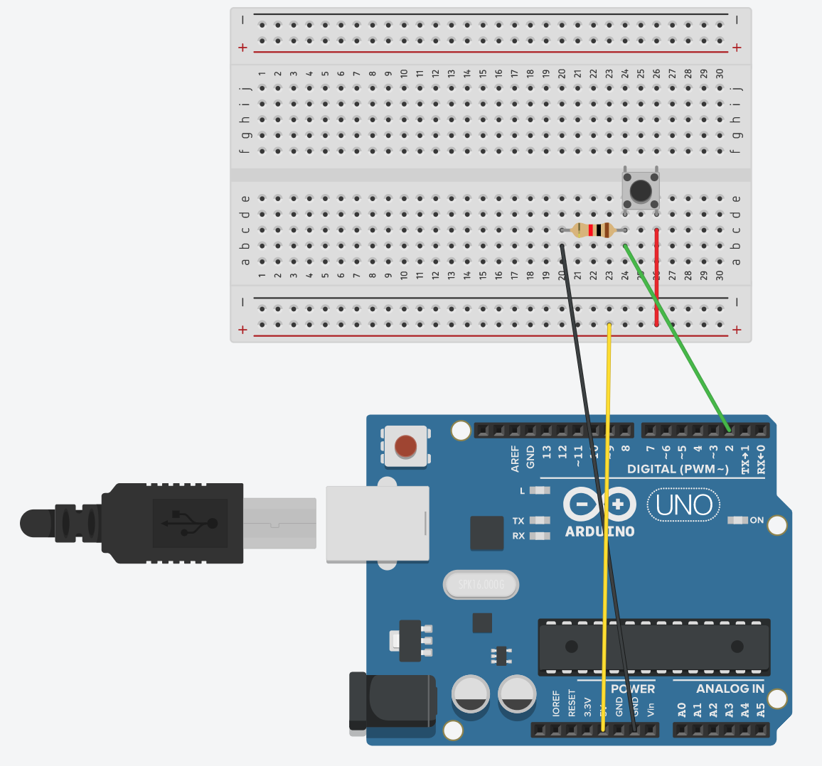 Arduino 8x8 LED Matrix With Button : 5 Steps - Instructables