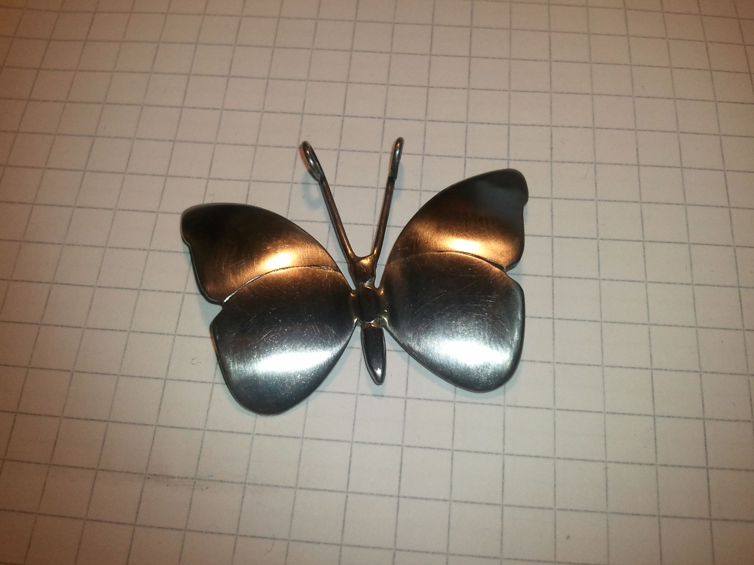 Steel Butterfly Pendant : 8 Steps (with Pictures) - Instructables