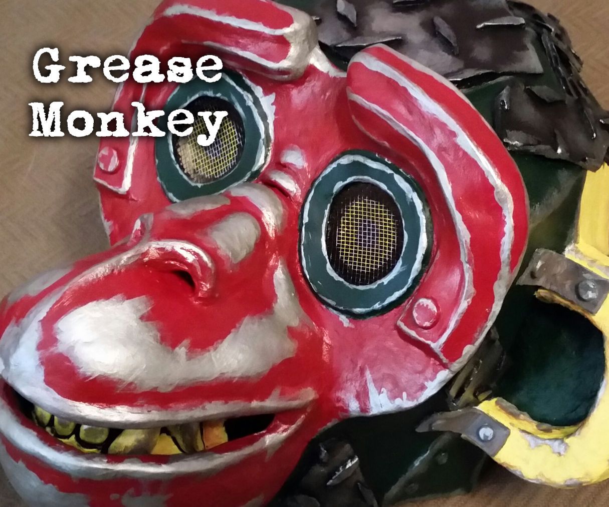 Grease Monkey Mask & Costume : 7 Steps (with Pictures) - Instructables