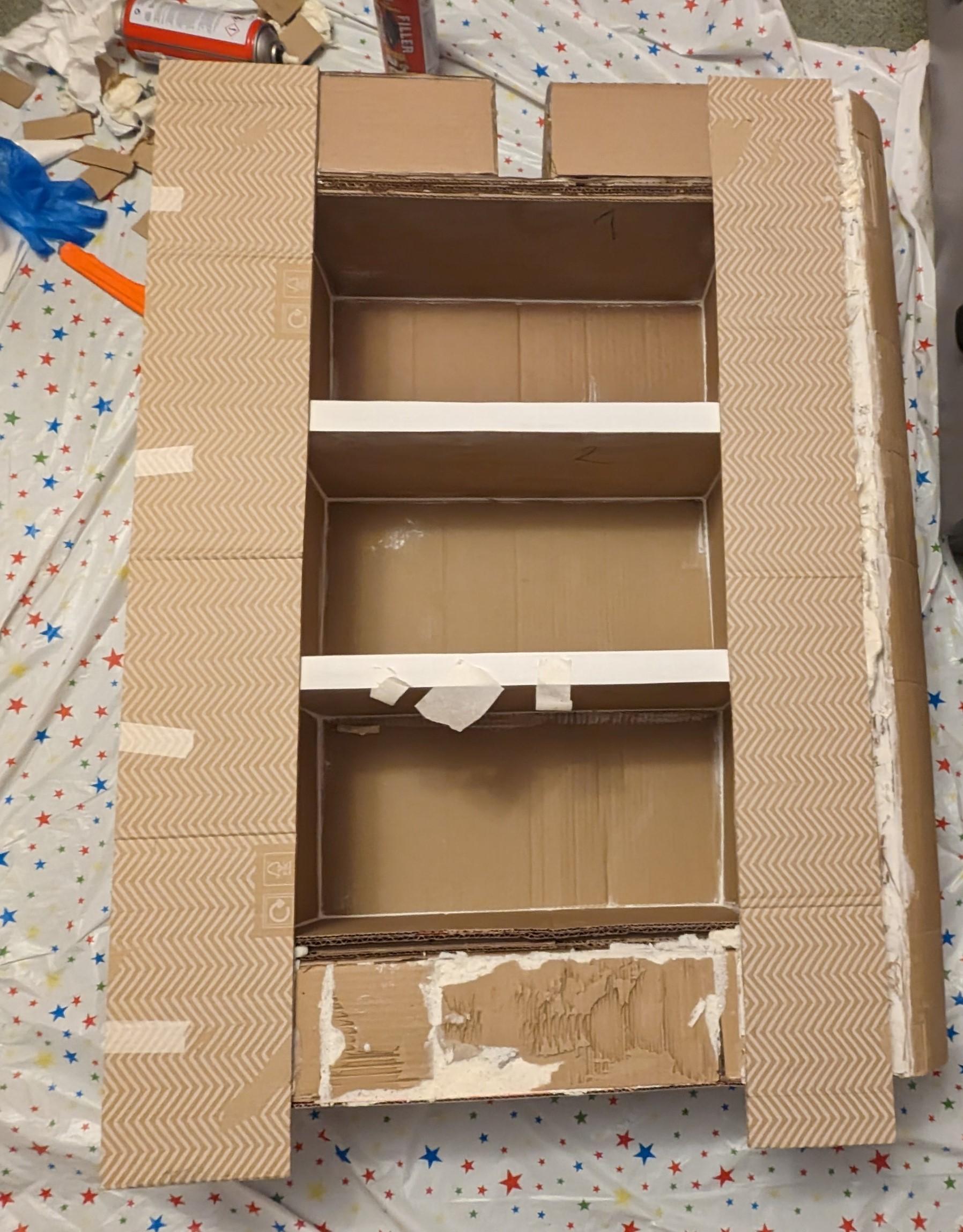 Giant Book- Bookcase (Made Entirely Out of Cardboard) : 14 Steps (with ...