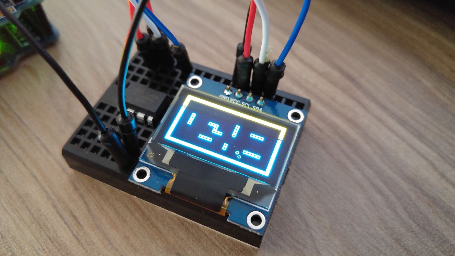 ATTiny85 Connects to I2C OLED Display - Great Things Can Be Small : 3 ...