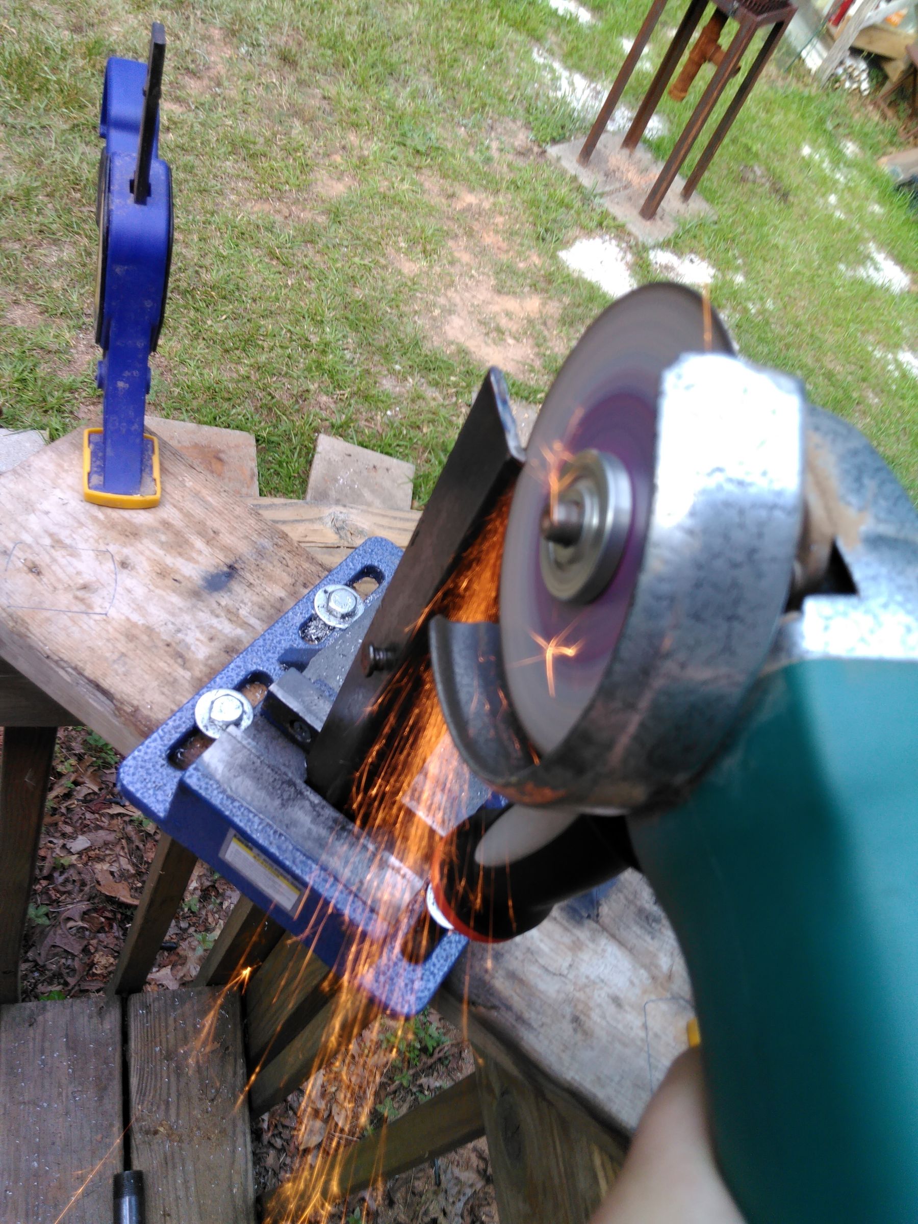 Versatile Crucible Tongs From Old Bed Frame : 8 Steps (with Pictures ...