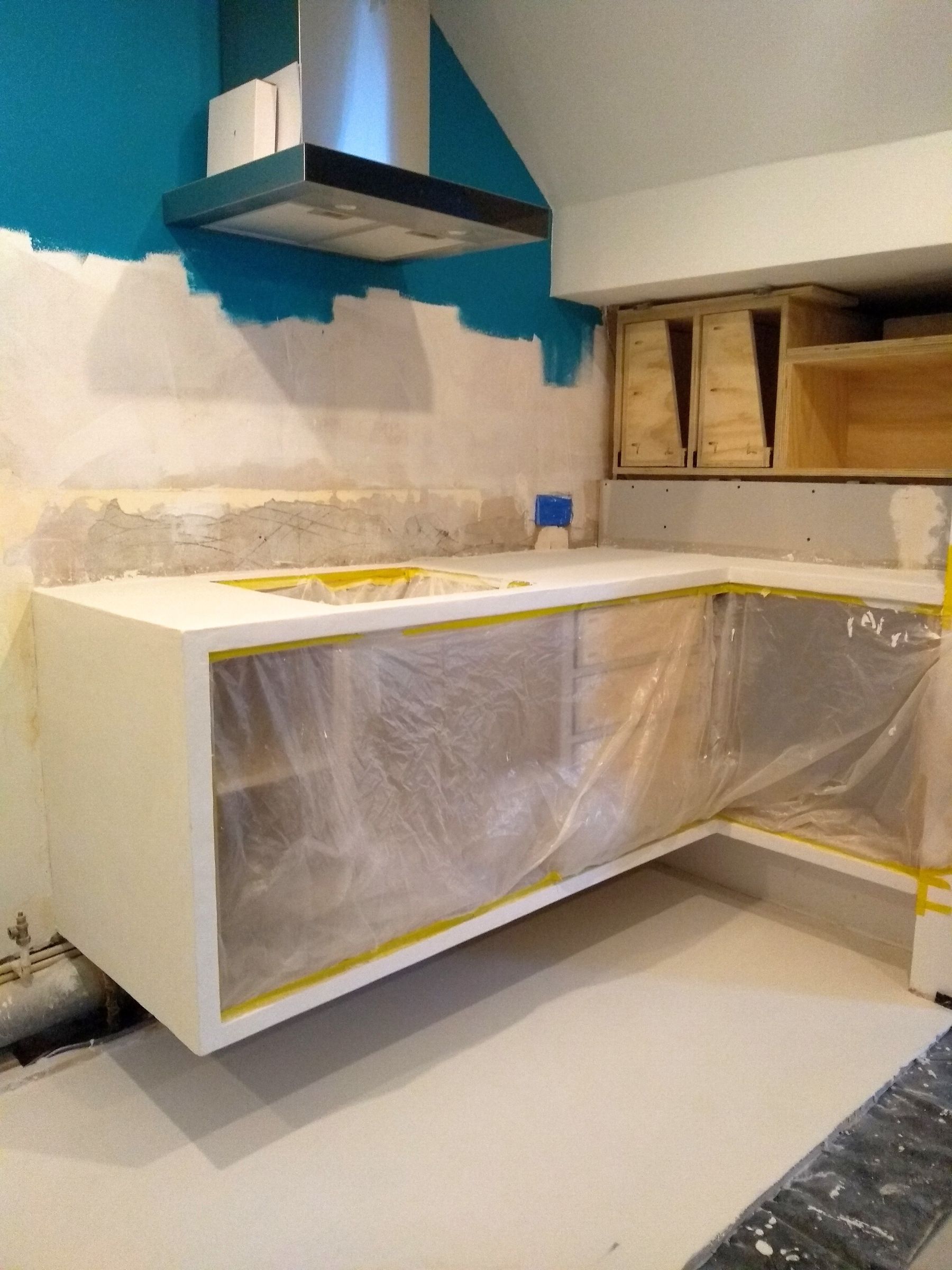 Microcement Worktops for a Bespoke Kitchen : 6 Steps (with Pictures ...