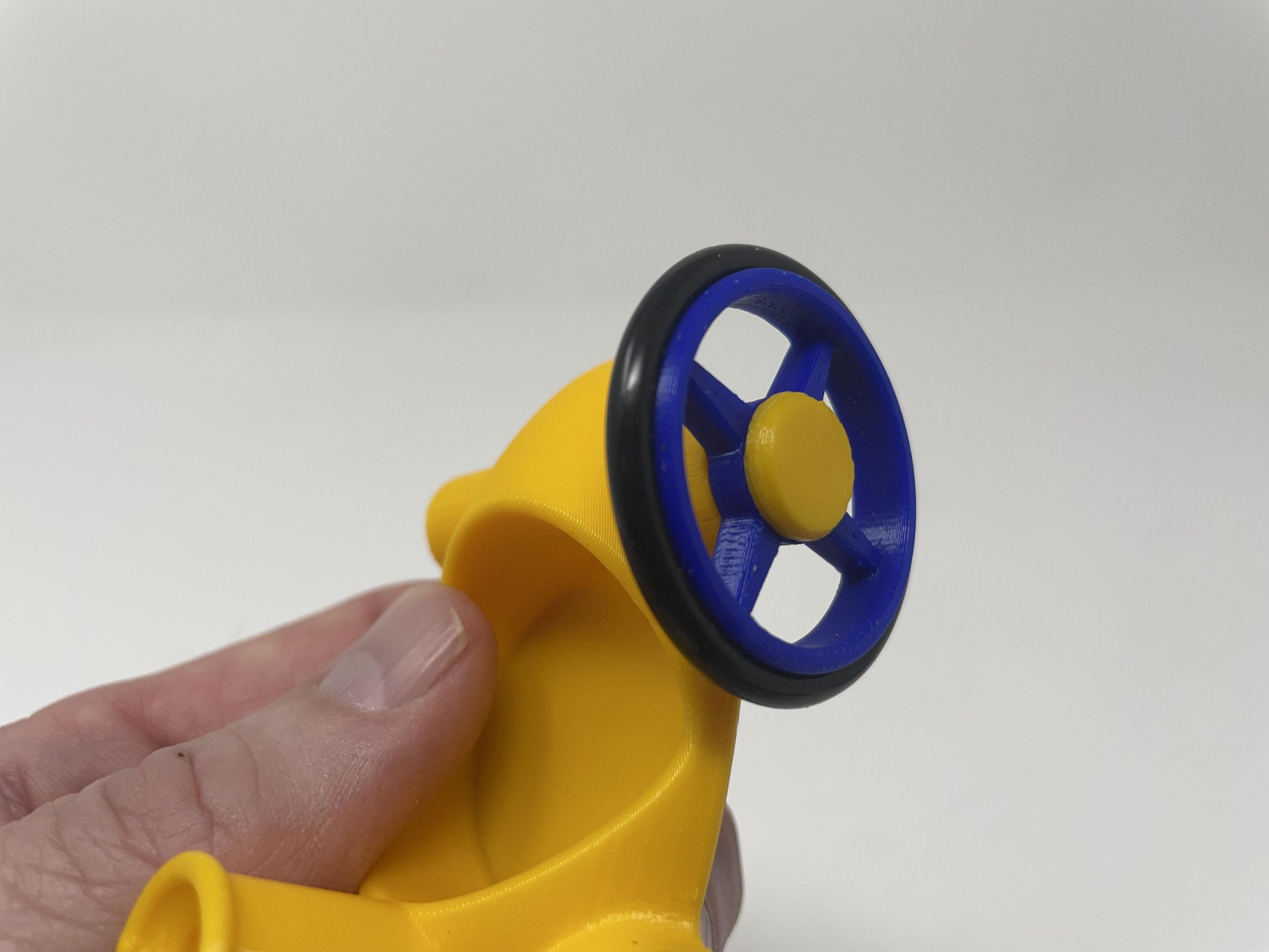 A 3D Printed Balloon Powered "Jet" Car With Inflator. : 6 Steps (with ...