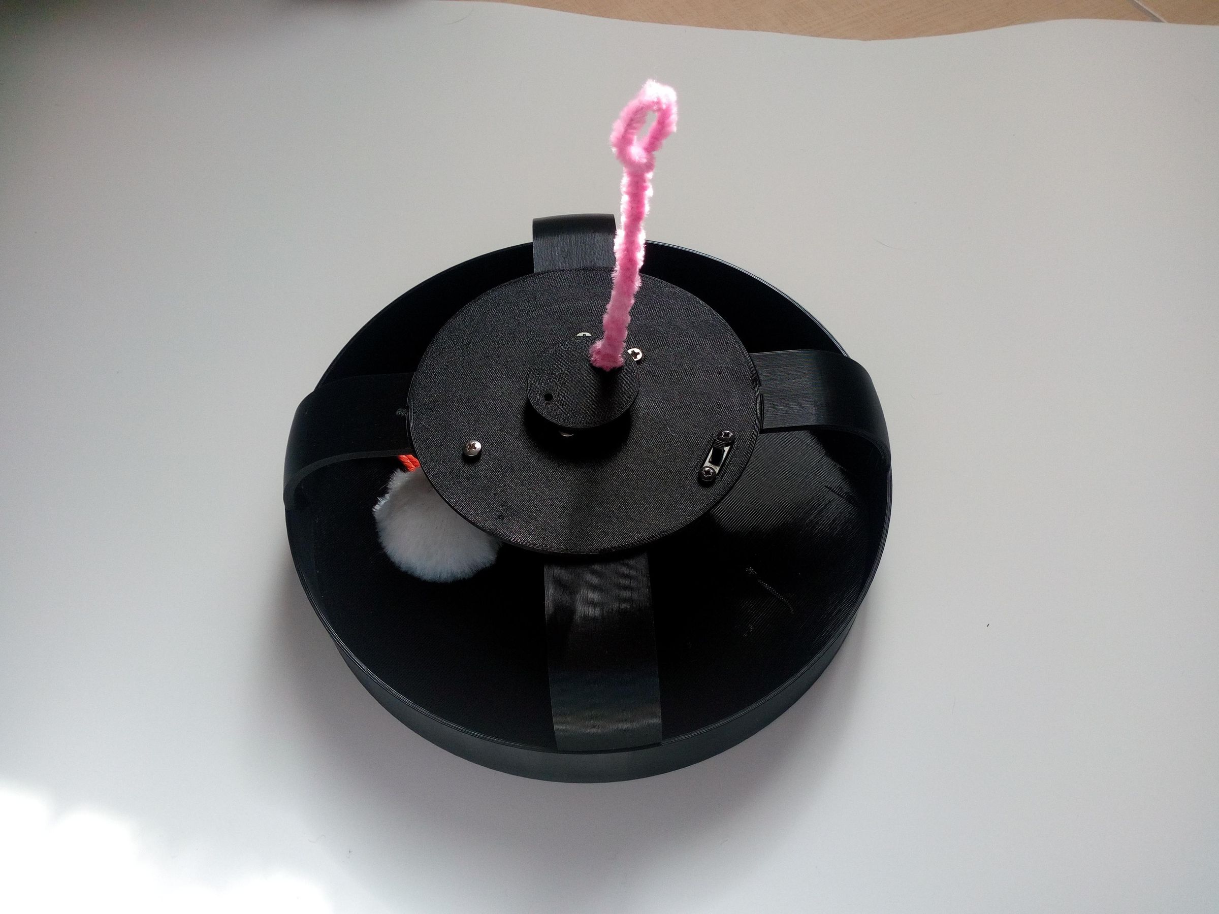 3D Printed Interactive Cat Toy (9V Battery Powered) : 4 Steps (with ...