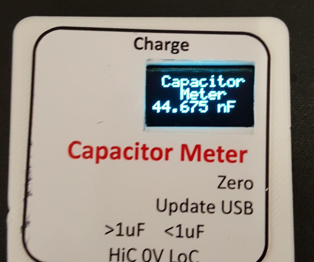 ATTiny85 Capacitor Meter : 4 Steps - Instructables