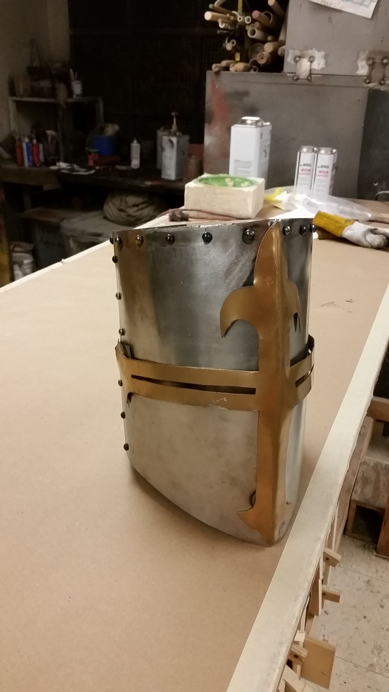 Medieval Crusader Great Helm : 7 Steps (with Pictures) - Instructables