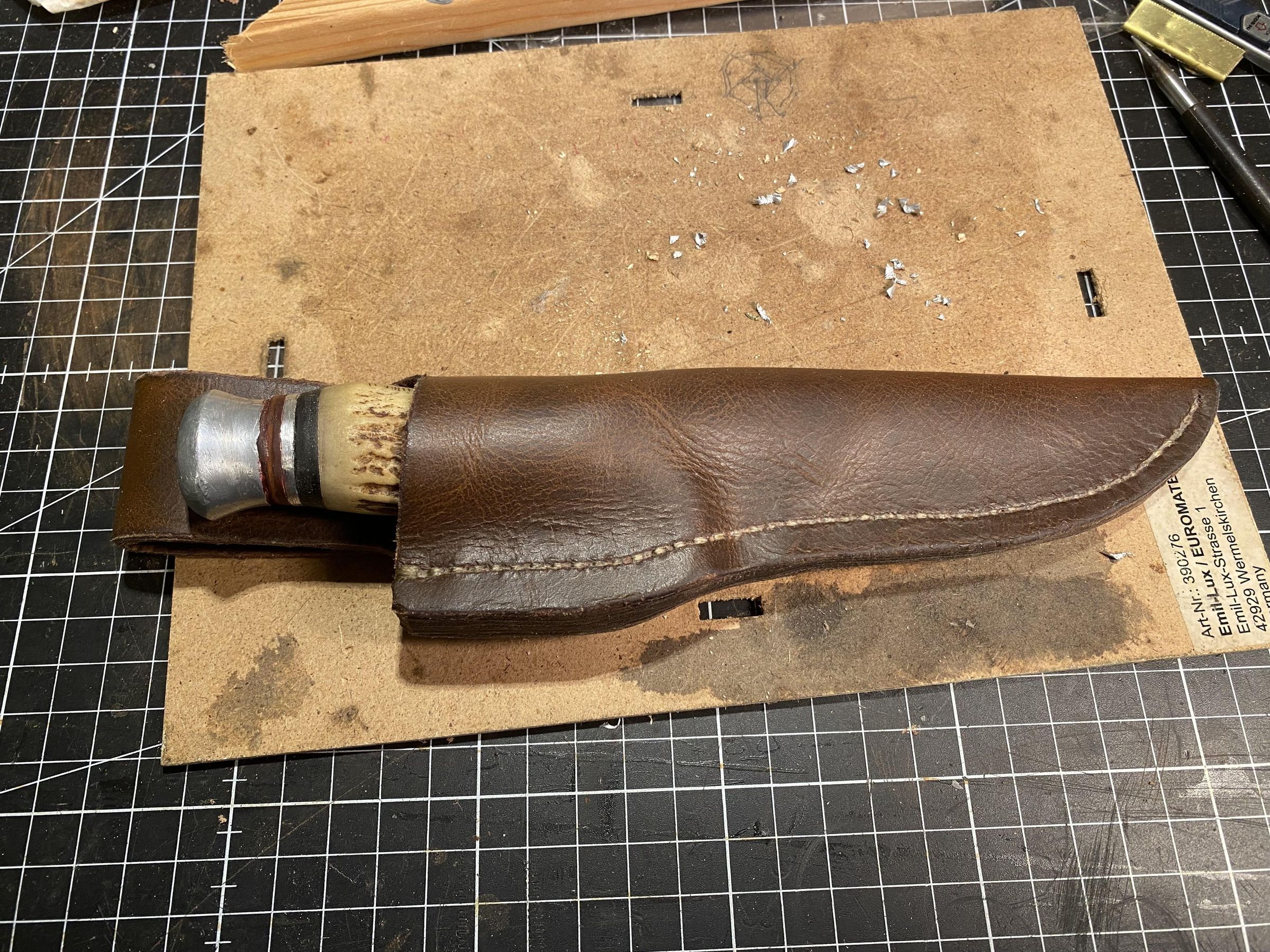 DIY Leather Knife Sheath : 8 Steps (with Pictures) - Instructables