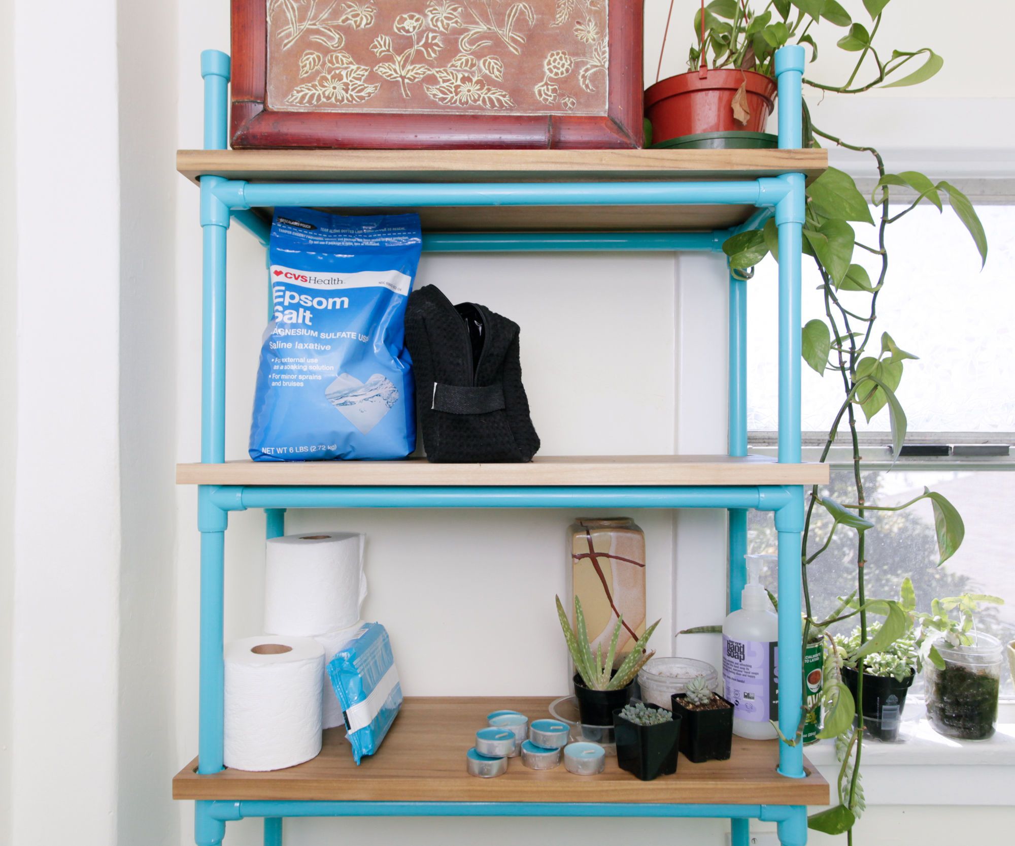 PVC Bathroom Shelf : 11 Steps (with Pictures) - Instructables
