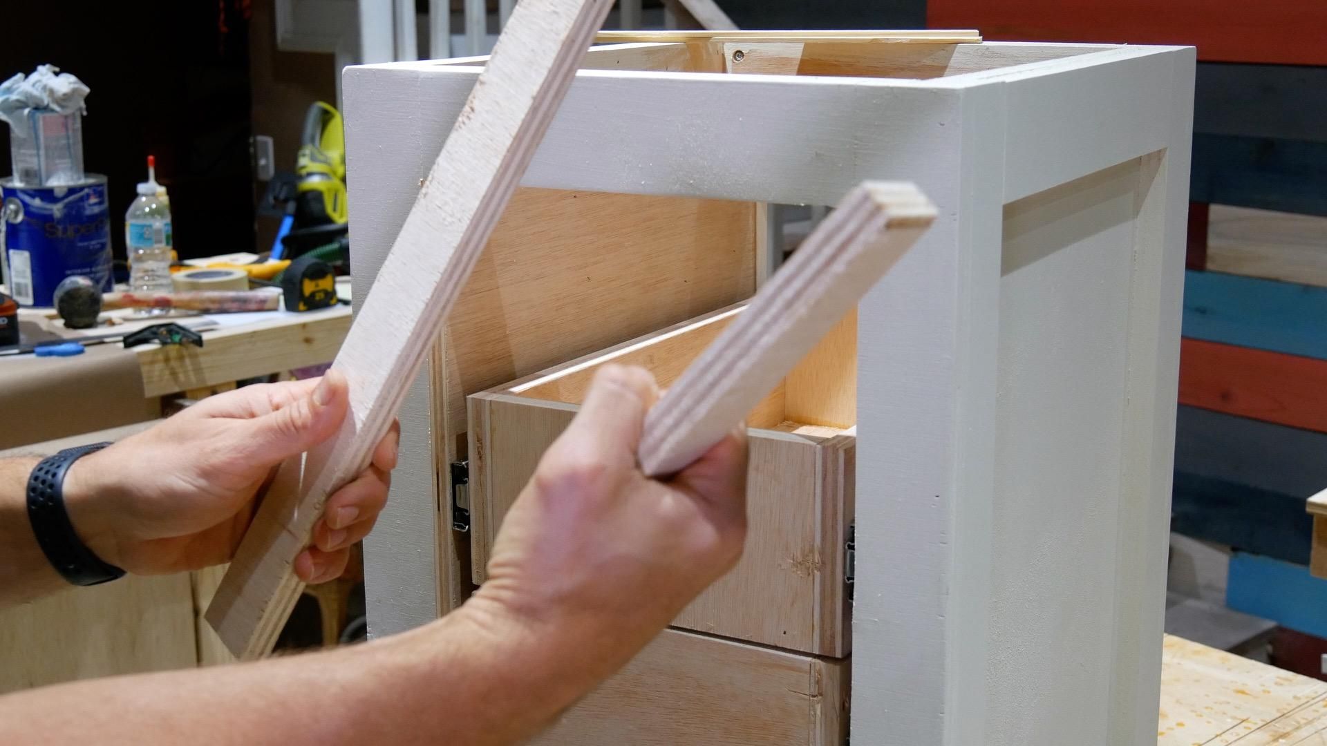 DIY Base Cabinets With Drawers for Desk, Nightstand, or End Table : 15 ...