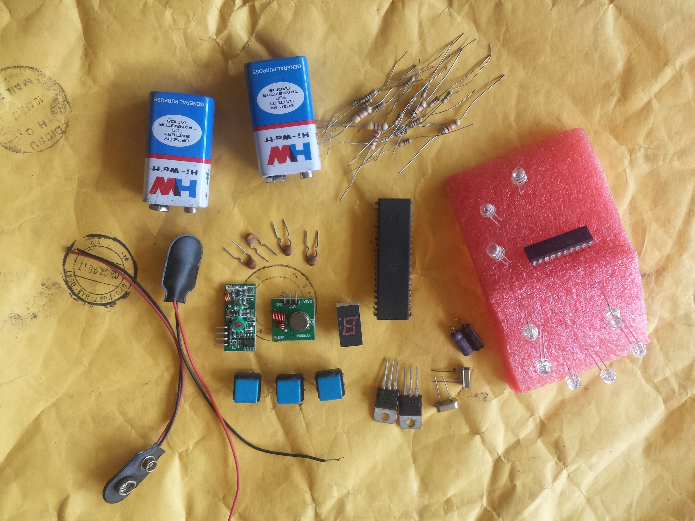 RF MODULE INTERFACE TO 8051 MICROCONTROLLER : 6 Steps - Instructables