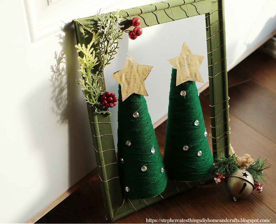 Christmas Tree Frame Decoration : 7 Steps (with Pictures) - Instructables