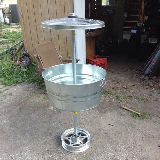 A Great Build-at-home Disc Golf Target (or a Better Use for 55-gal ...