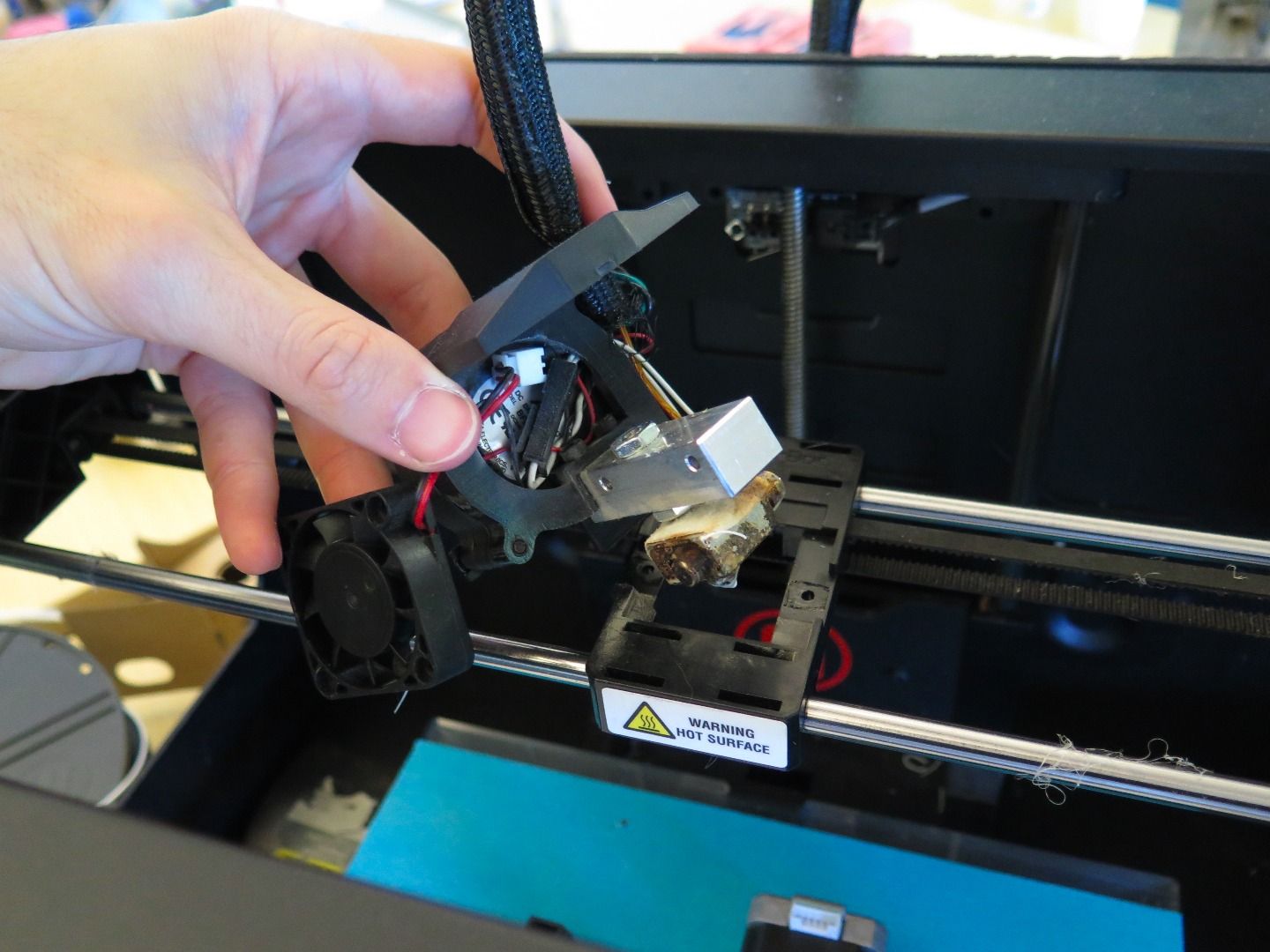 Replace Makerbot Replicator 2 Heater Block : 13 Steps (with Pictures ...