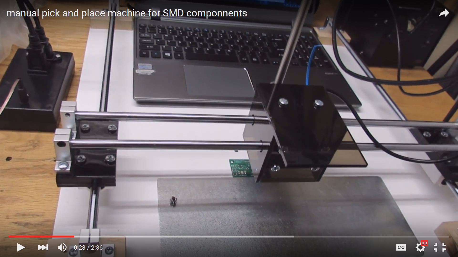 Manual Pick and Place Machine for SMD Components : 3 Steps - Instructables