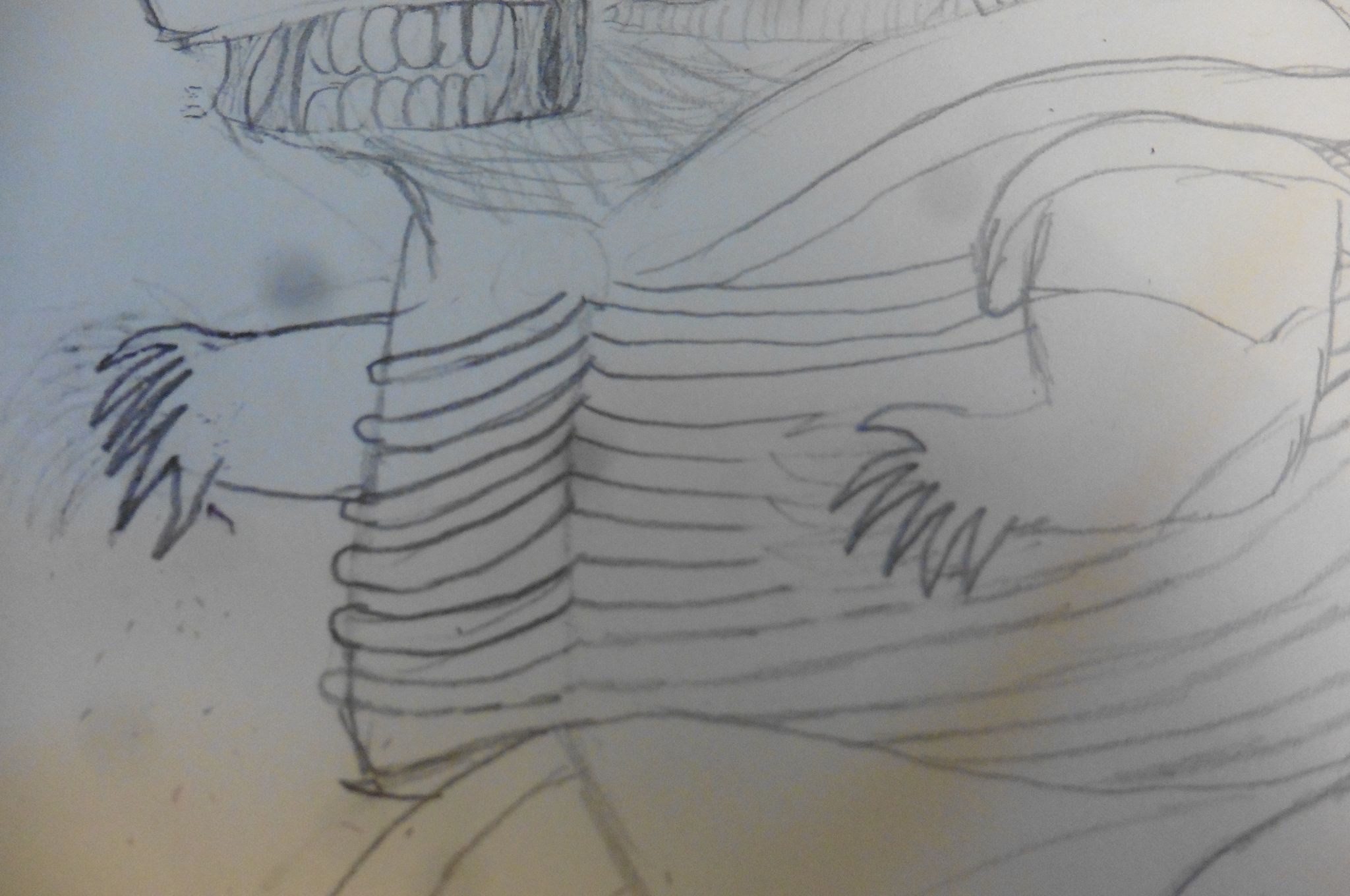 Drawing a Fat Xenomorph : 6 Steps - Instructables