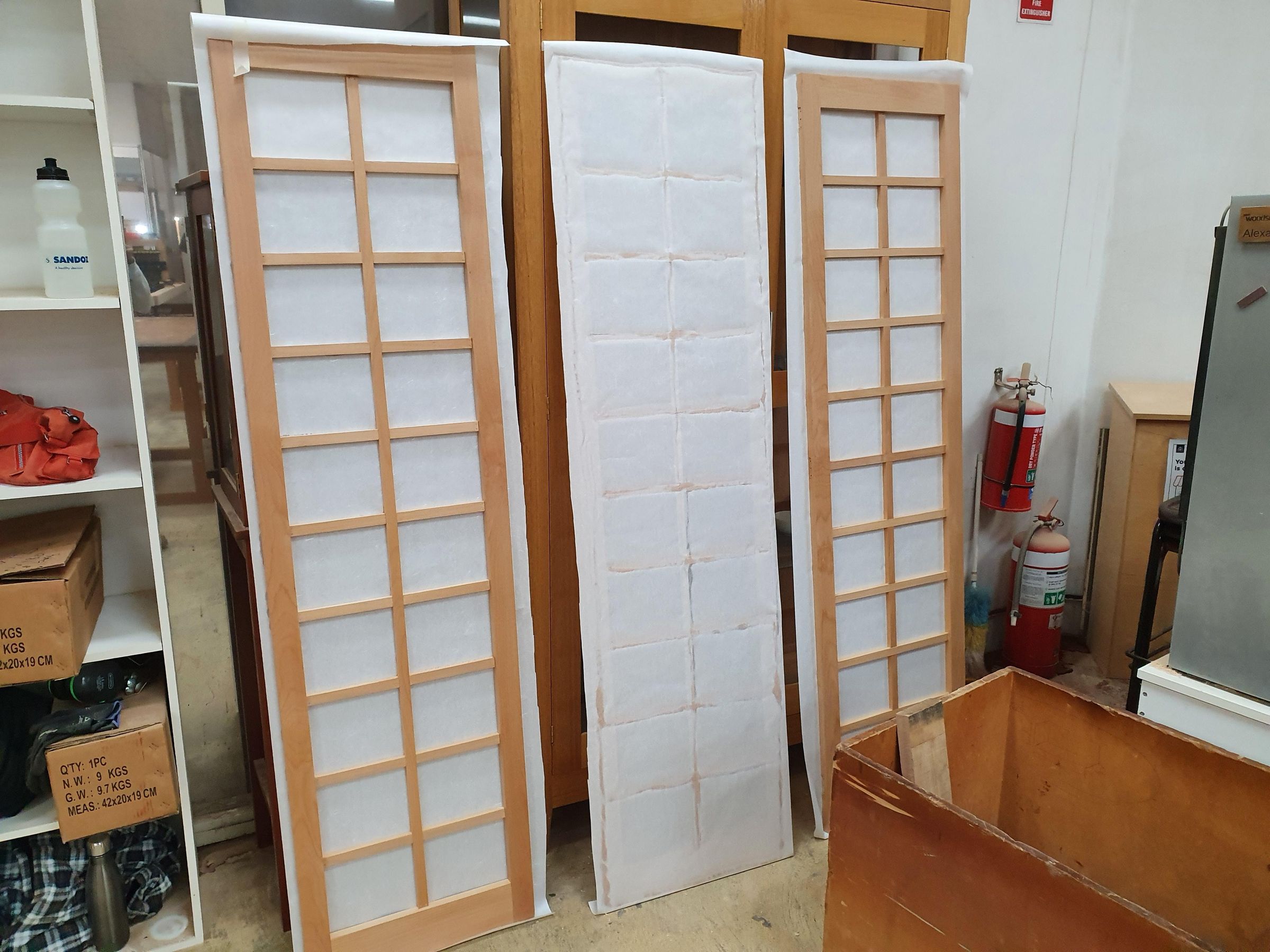 Build a Folding Shoji Screen / Room Divider : 17 Steps (with Pictures ...