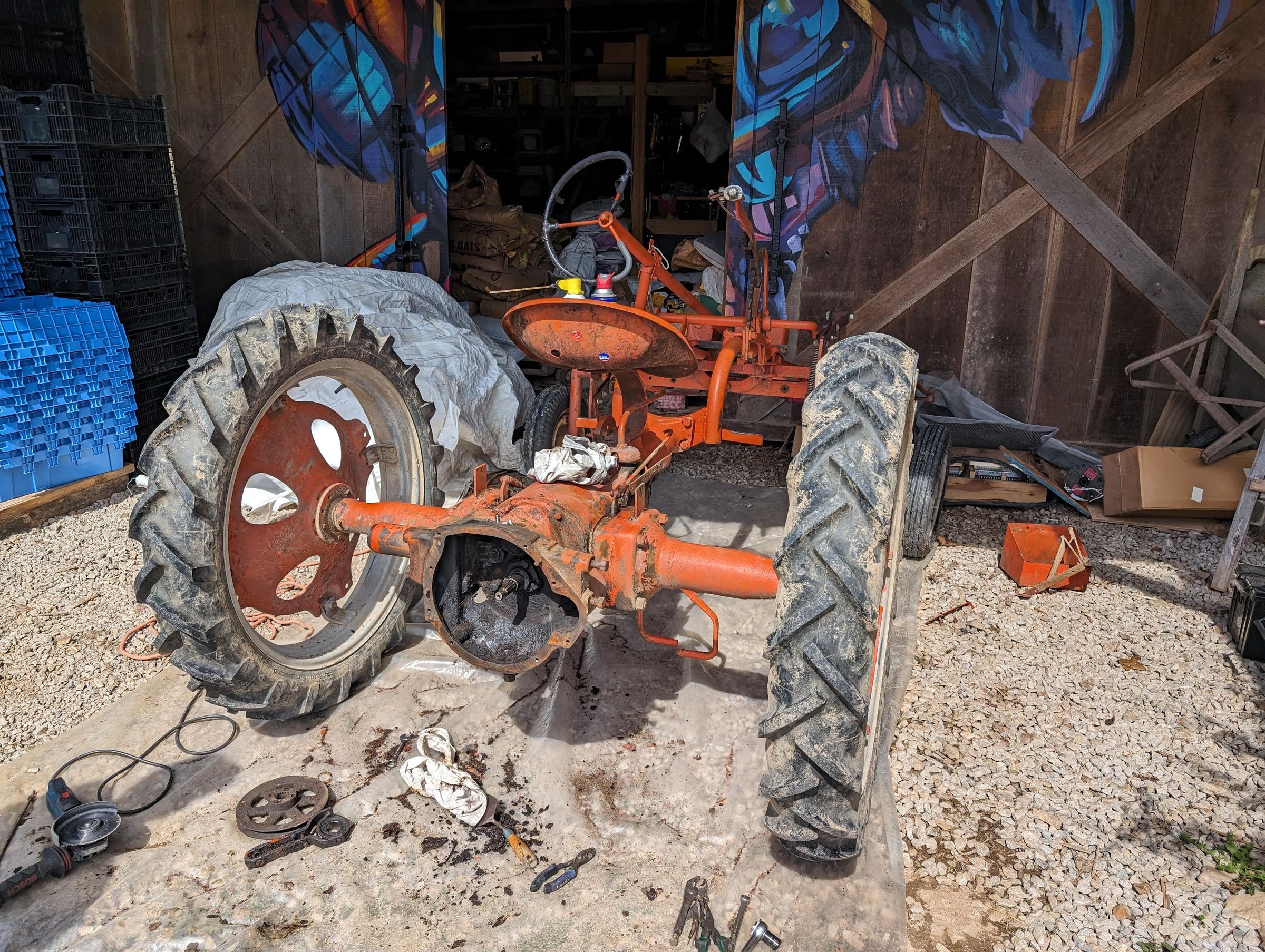 Electric Tractor Conversion - Allis G Cultivator : 8 Steps - Instructables