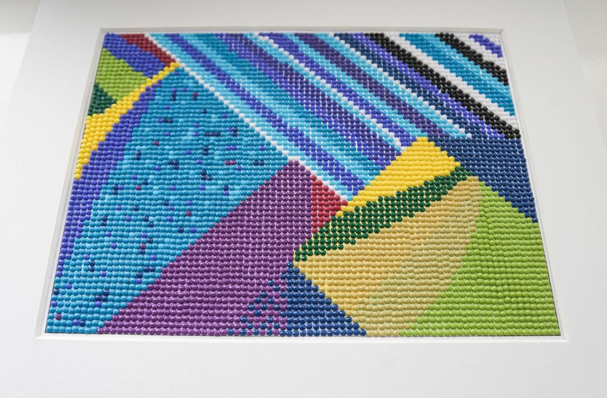 DIY Diamond Painting | Make Your Own Simple Adhesive Canvas : 10 Steps ...