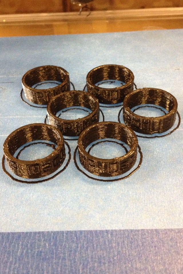 6 Custom Rings Small Production Run Completed in 40 Minutes : 6 Steps ...