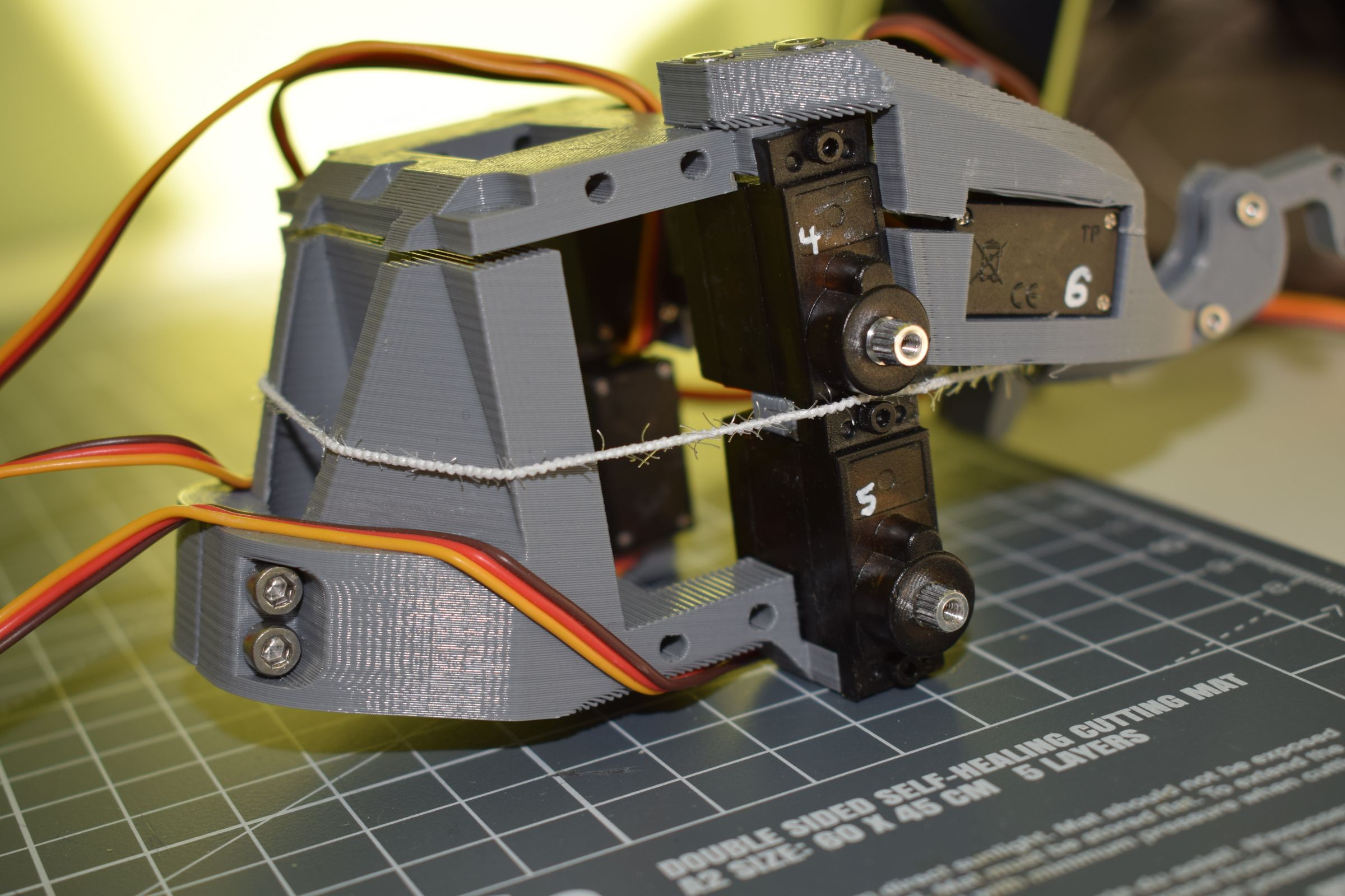 Simple Animatronic Mouth Using 3D Printing, Arduino and Python : 4 ...