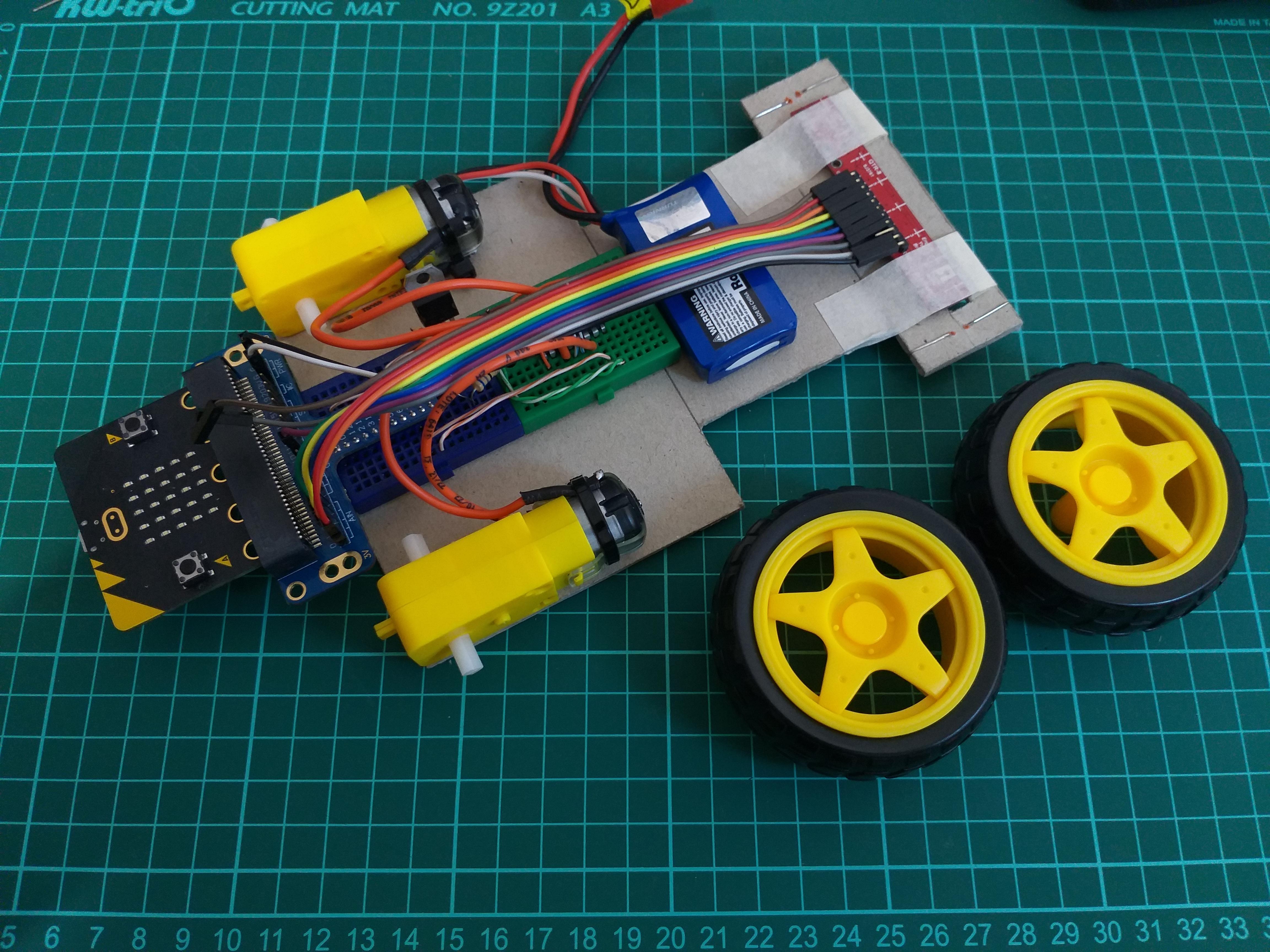 Micro:bit Line Following Robot : 7 Steps (with Pictures) - Instructables