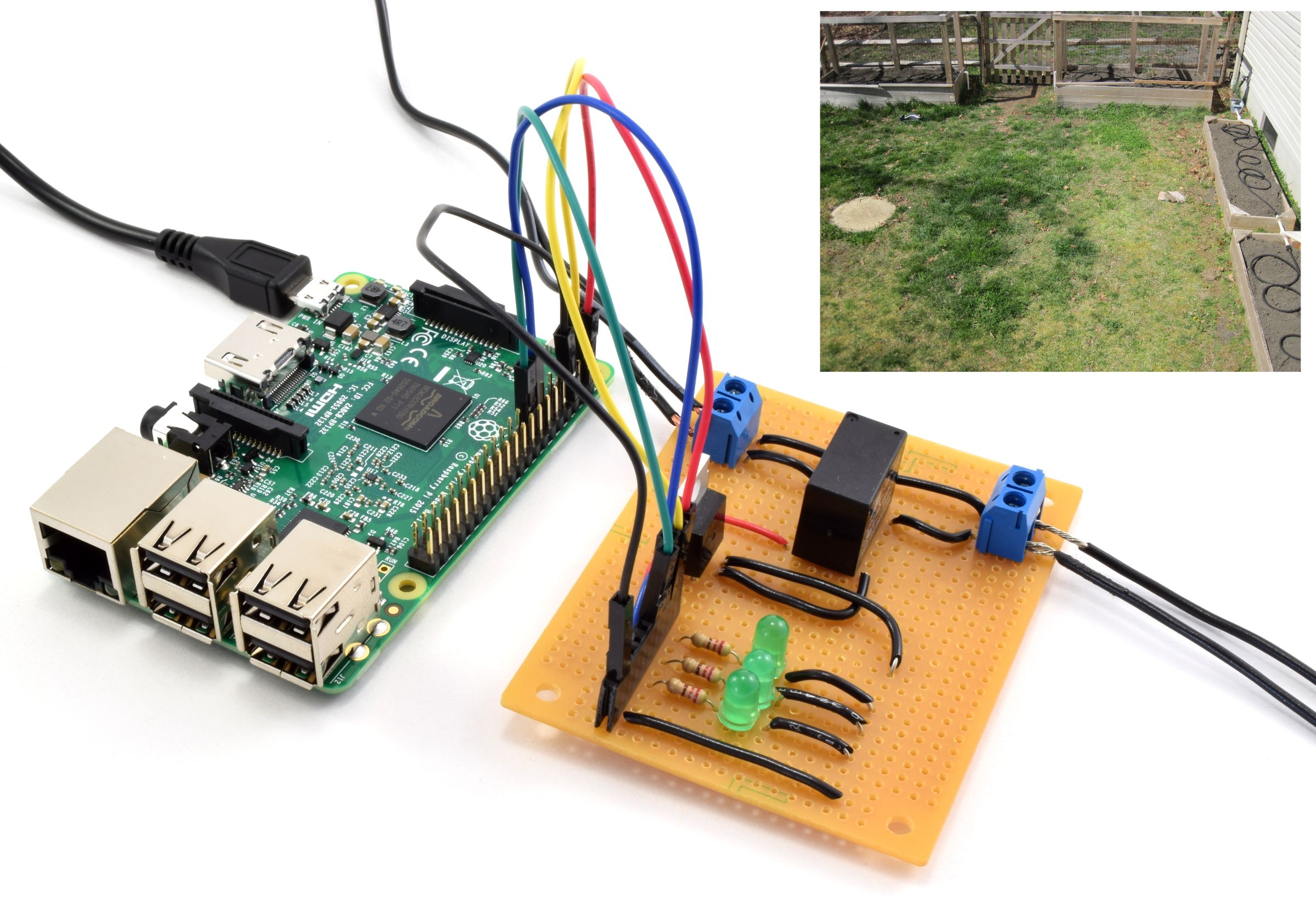 Raspberry Pi Controlled Irrigation System : 12 Steps (with Pictures ...