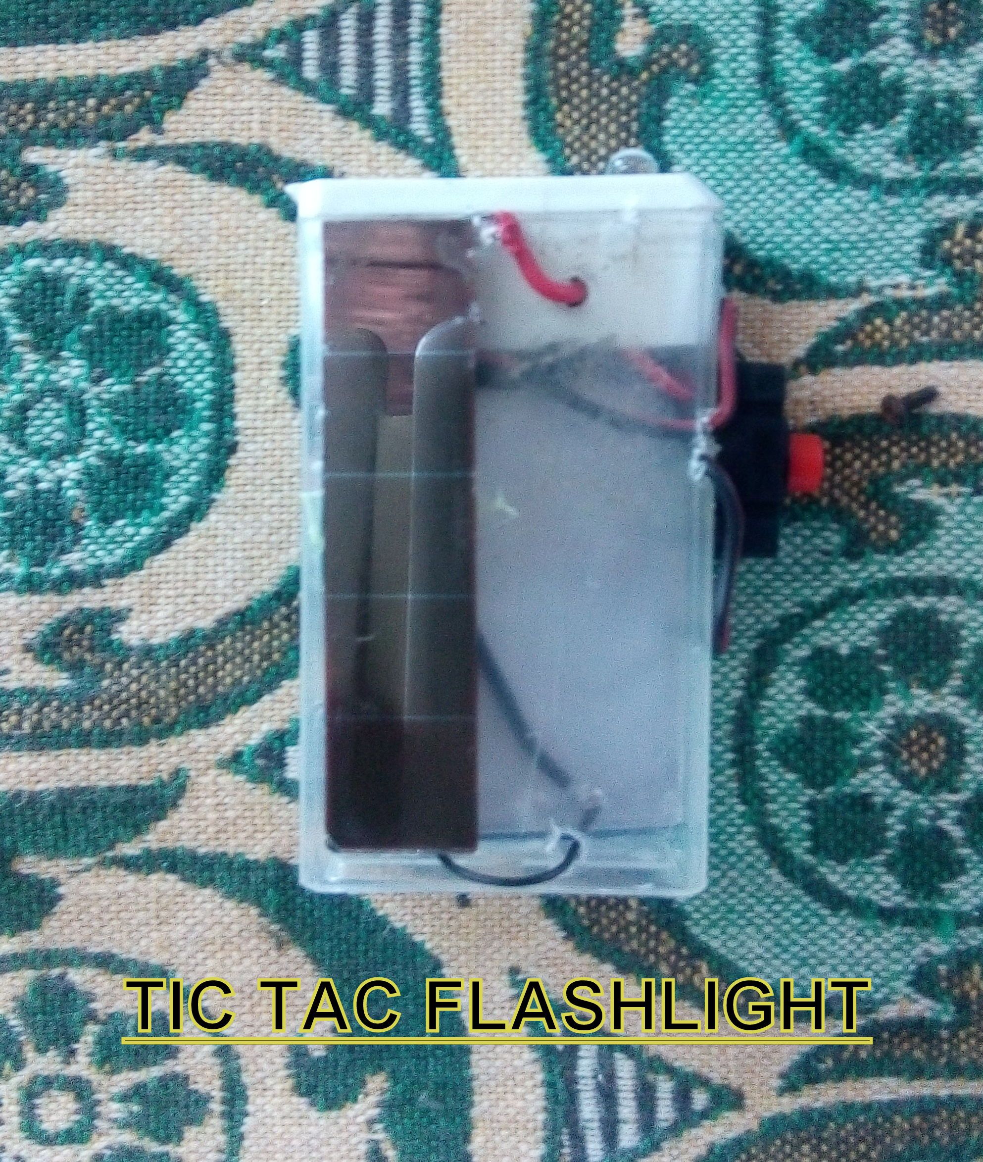 TIC TAC FLASH LIGHT (solar Powered) : 6 Steps - Instructables